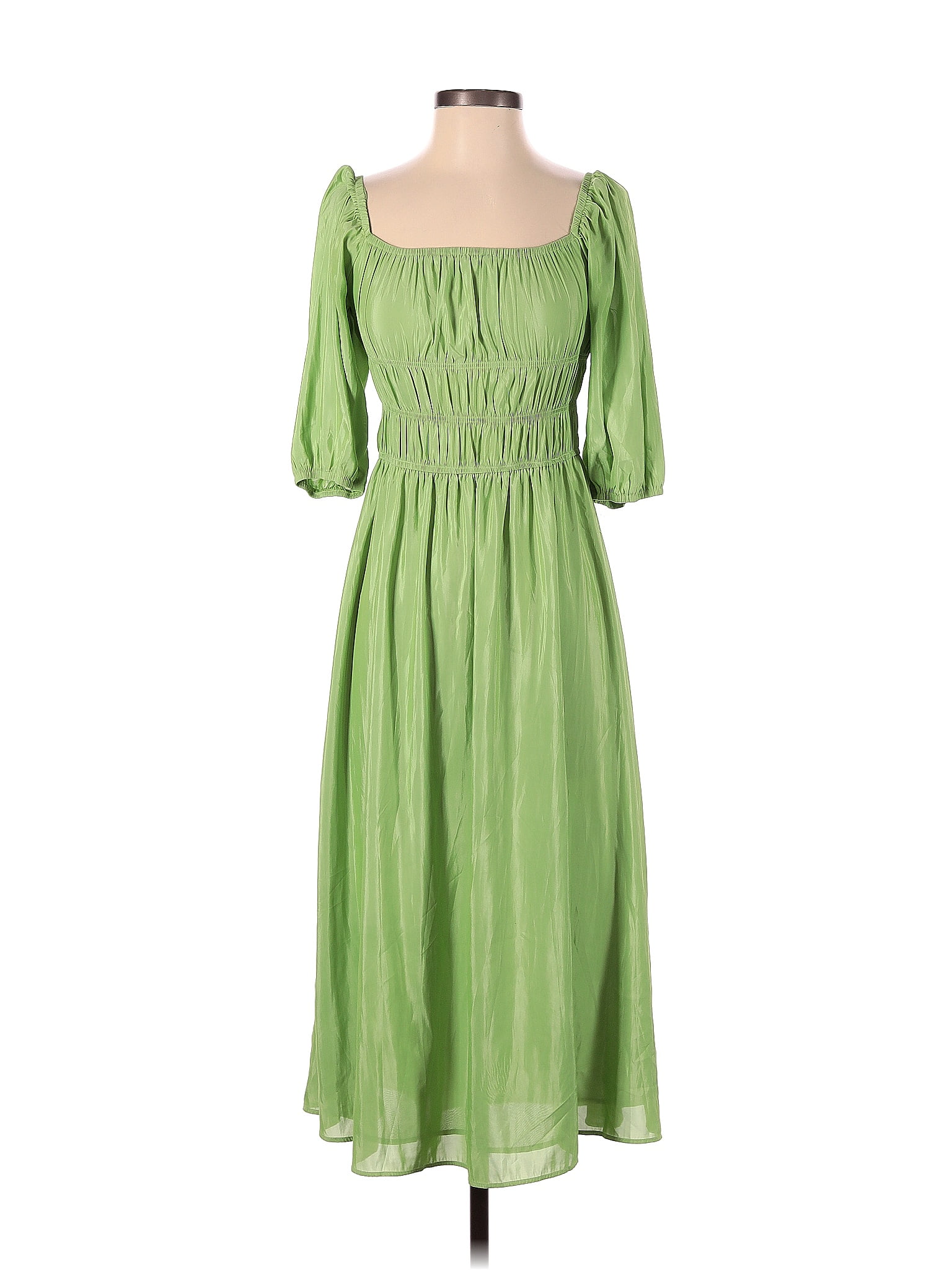 Shein 100% Polyester Green Cocktail Dress Size S - 52% off | ThredUp
