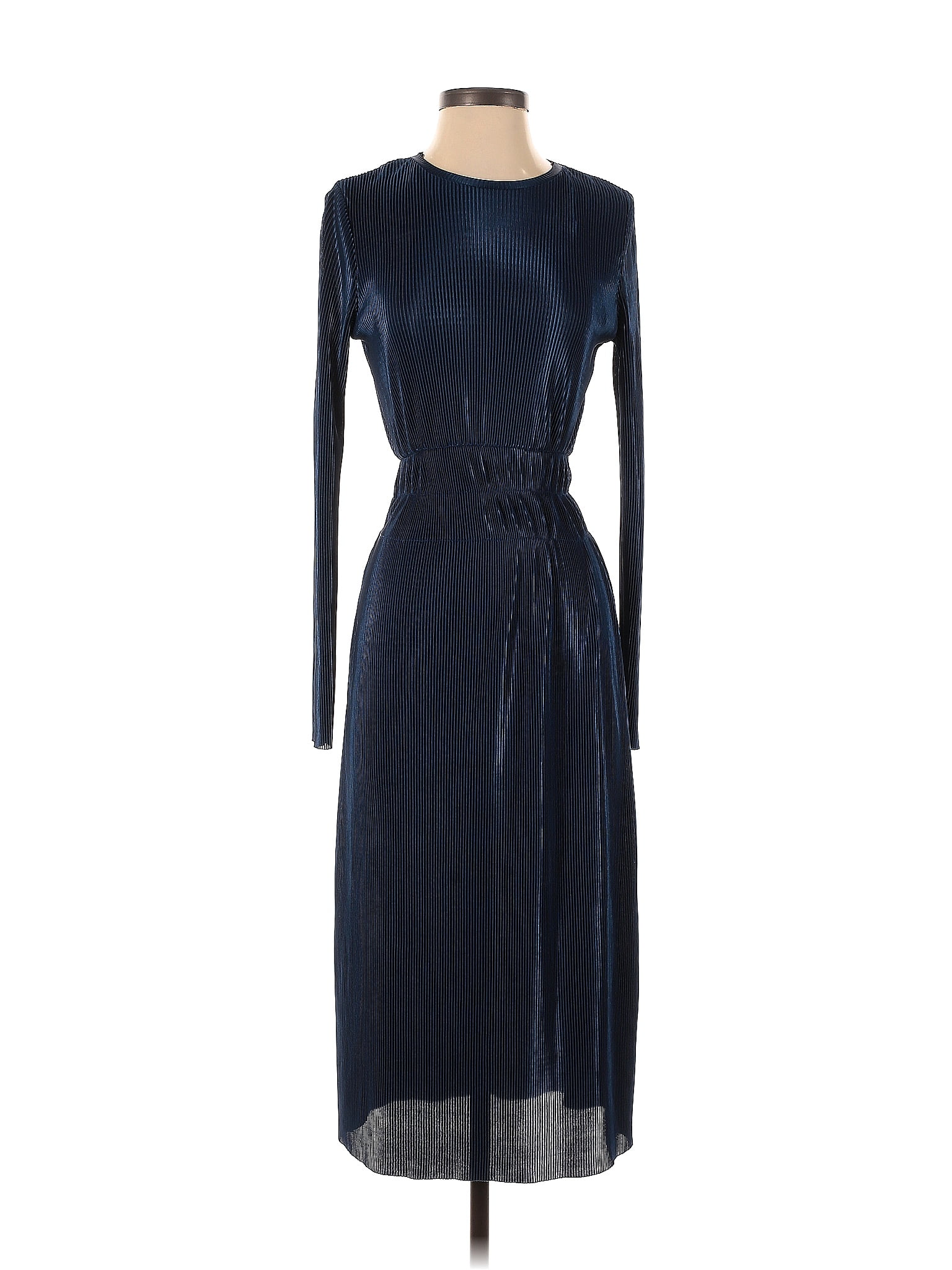 Zara 100 Polyester Blue Cocktail Dress Size Xs 45 Off Thredup
