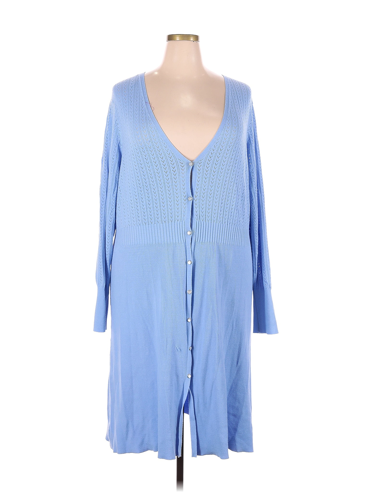 Belldini Blue Casual Dress Size 3X (Plus) - 62% off | ThredUp