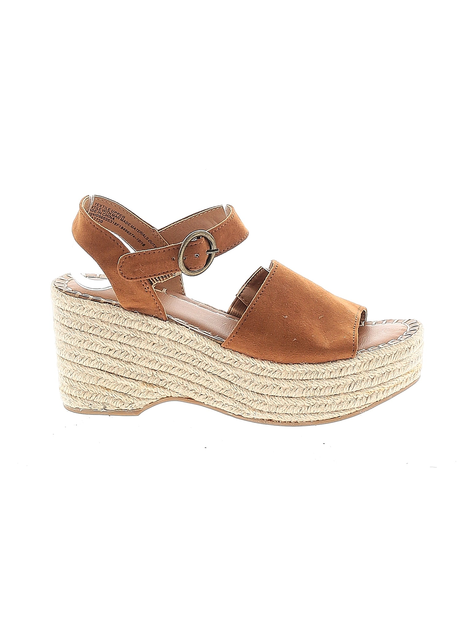 Universal Thread Tan Wedges Size 7 - 34% off | ThredUp