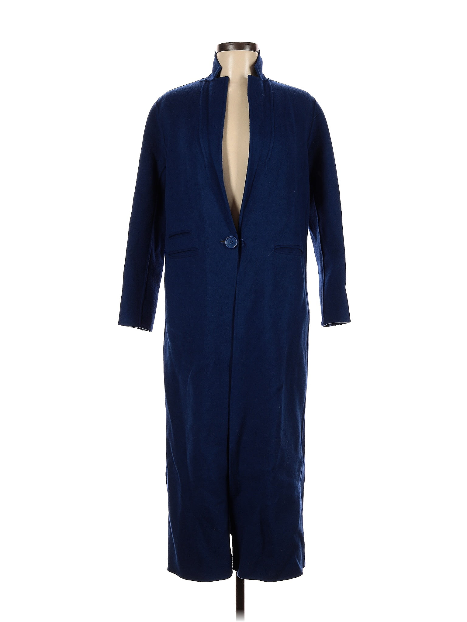 Maje Blue Jacket 36 Waist - 83% off | ThredUp