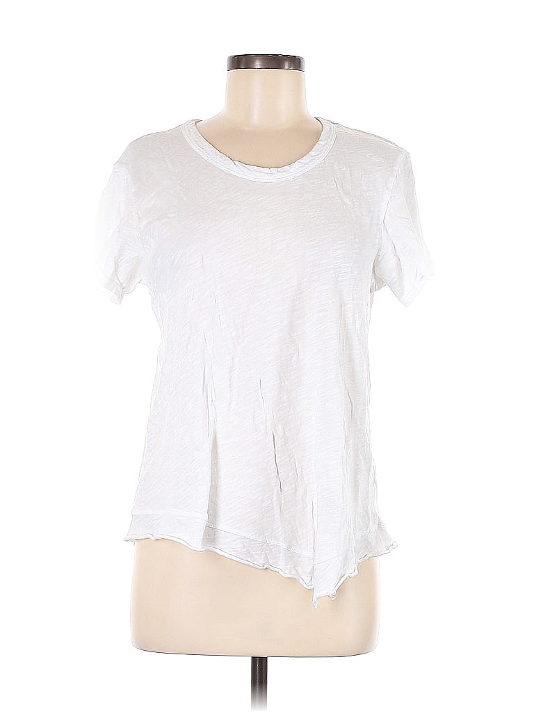 Wilt 100% Cotton White Short Sleeve T-Shirt Size M - 69% off | ThredUp
