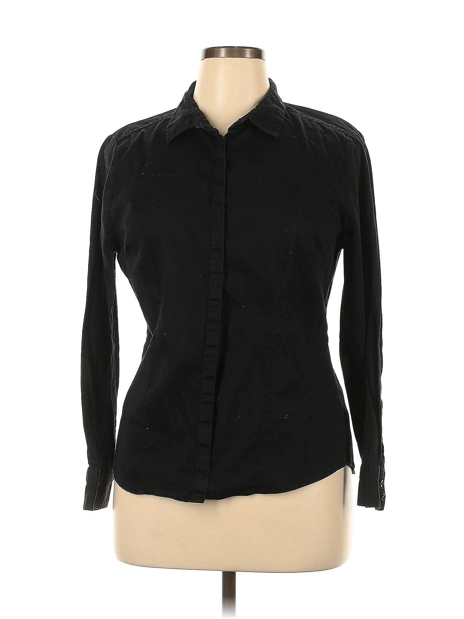 The Limited Black Long Sleeve Blouse Size Xl 75 Off Thredup