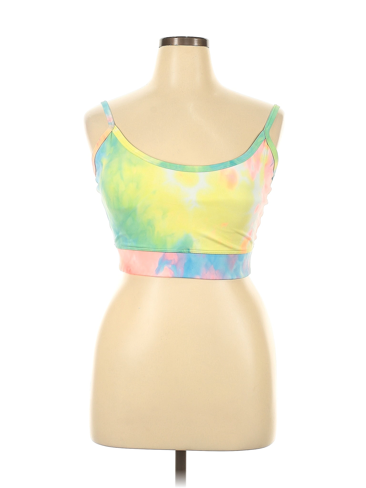 Zenana Yellow Sports Bra Size 1X (Plus) - 21% off | ThredUp
