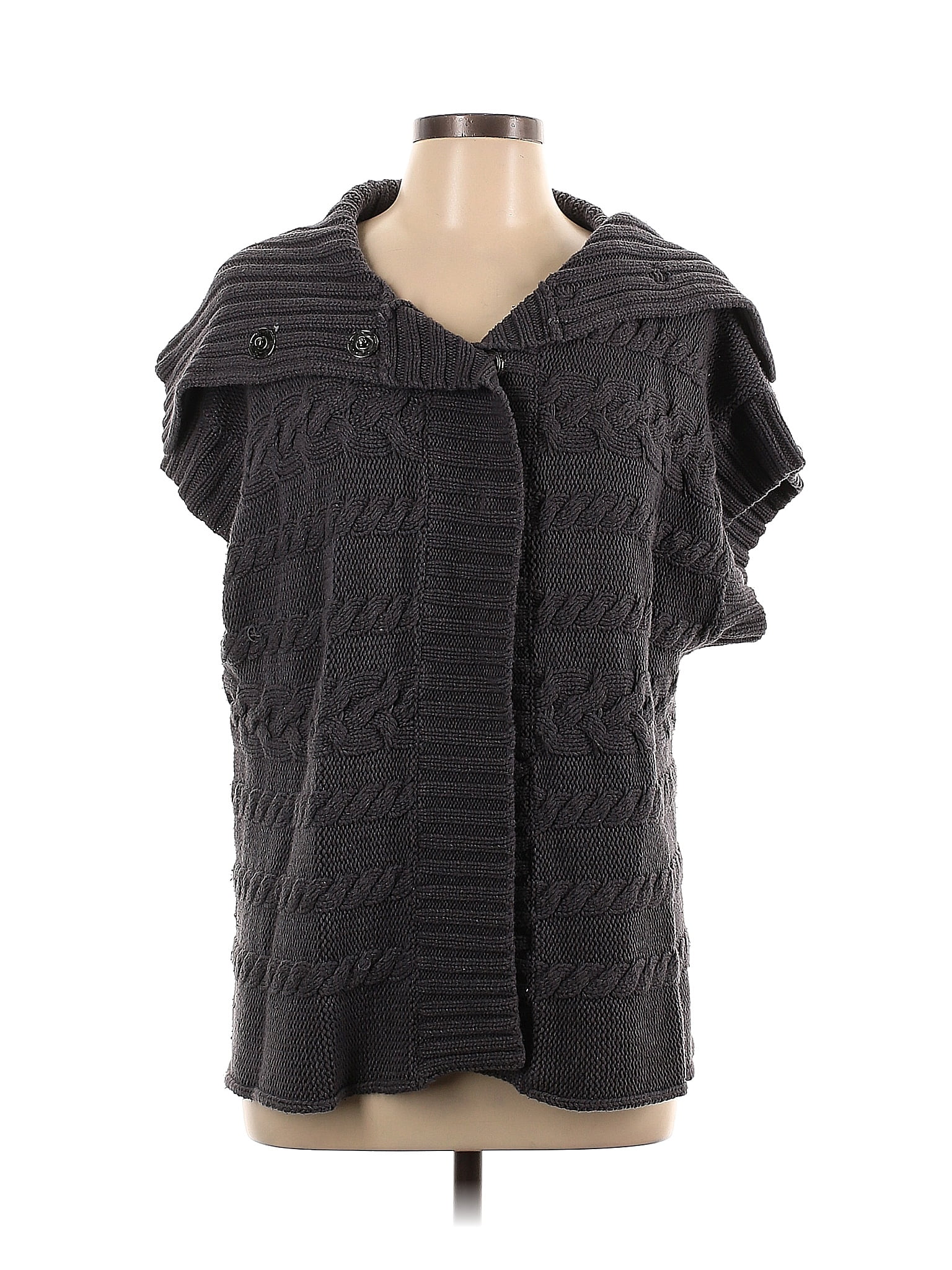 Dex Gray Cardigan Size L - 65% off | ThredUp