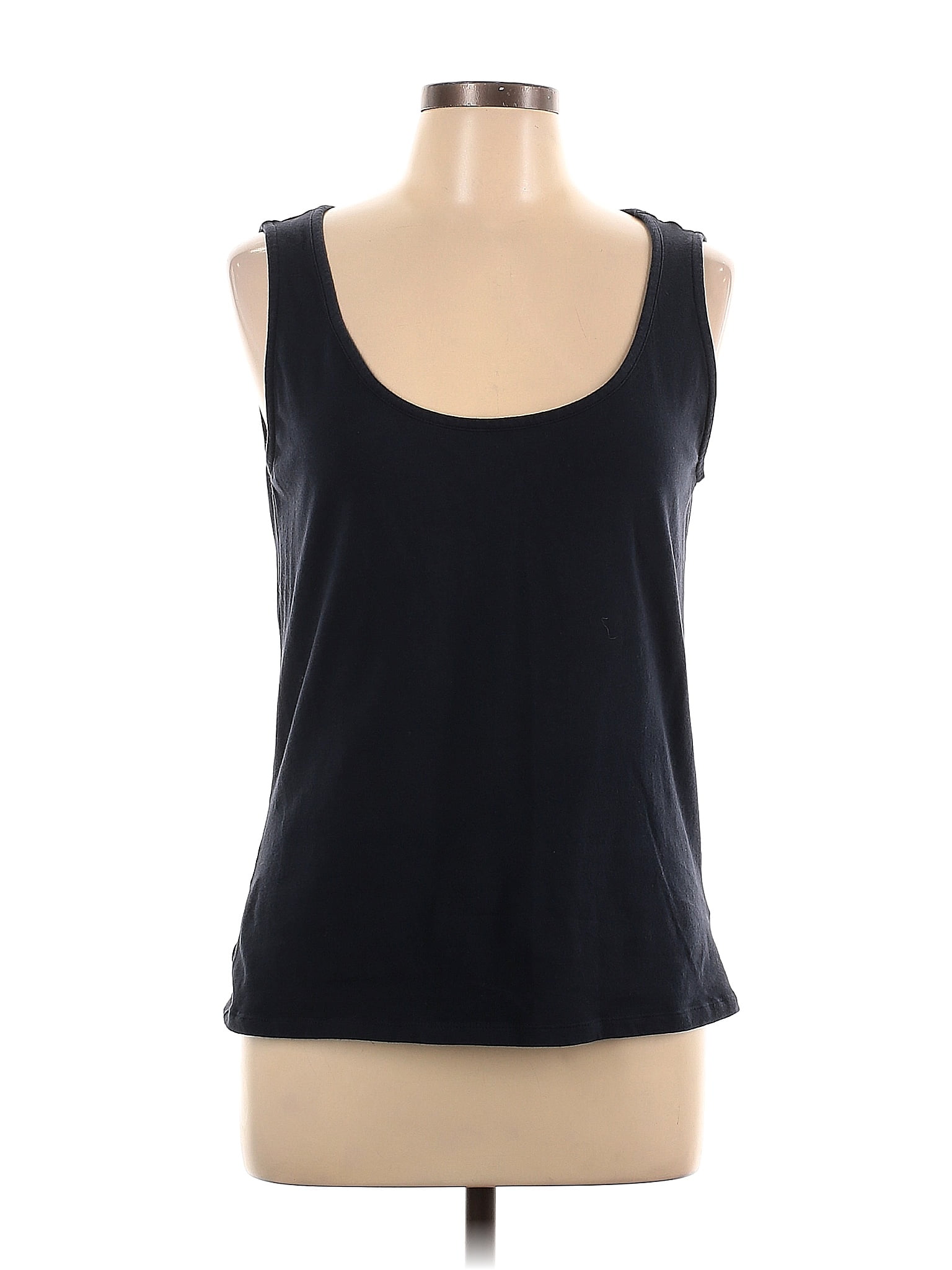 Ellen Tracy Black Tank Top Size L - 79% off | ThredUp