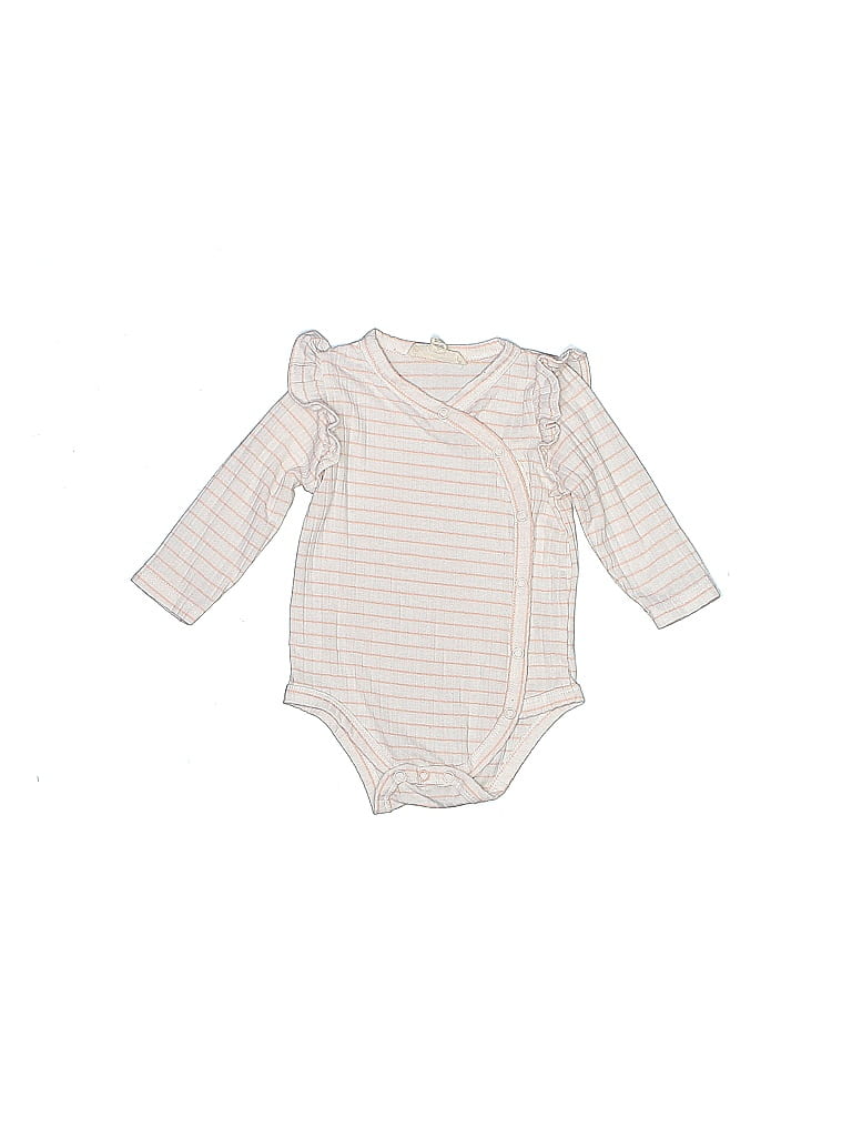 Jessica Simpson Ivory Long Sleeve Onesie Size 6-9 mo - 43% off | ThredUp