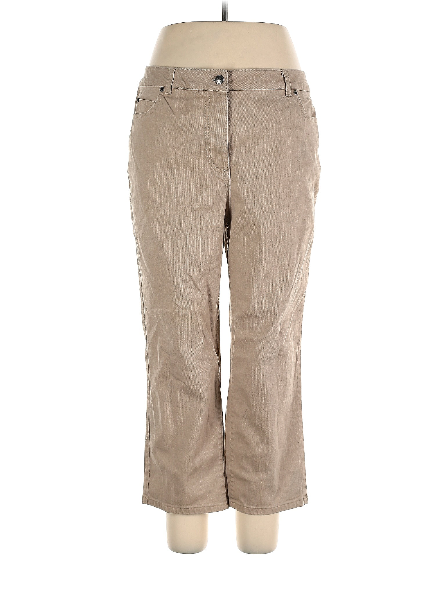 Appleseeds Tan Jeans Size 16 - 50% off | ThredUp