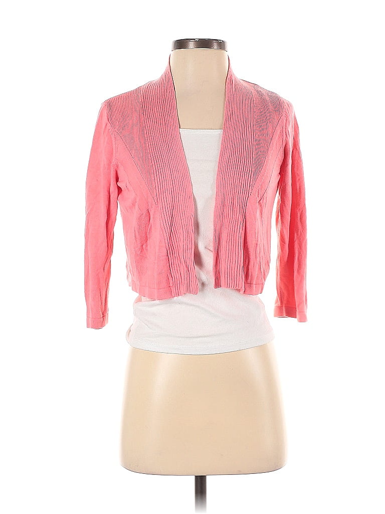 Covington 100% Rayon Pink Cardigan Size S (Petite) - 68% off | ThredUp