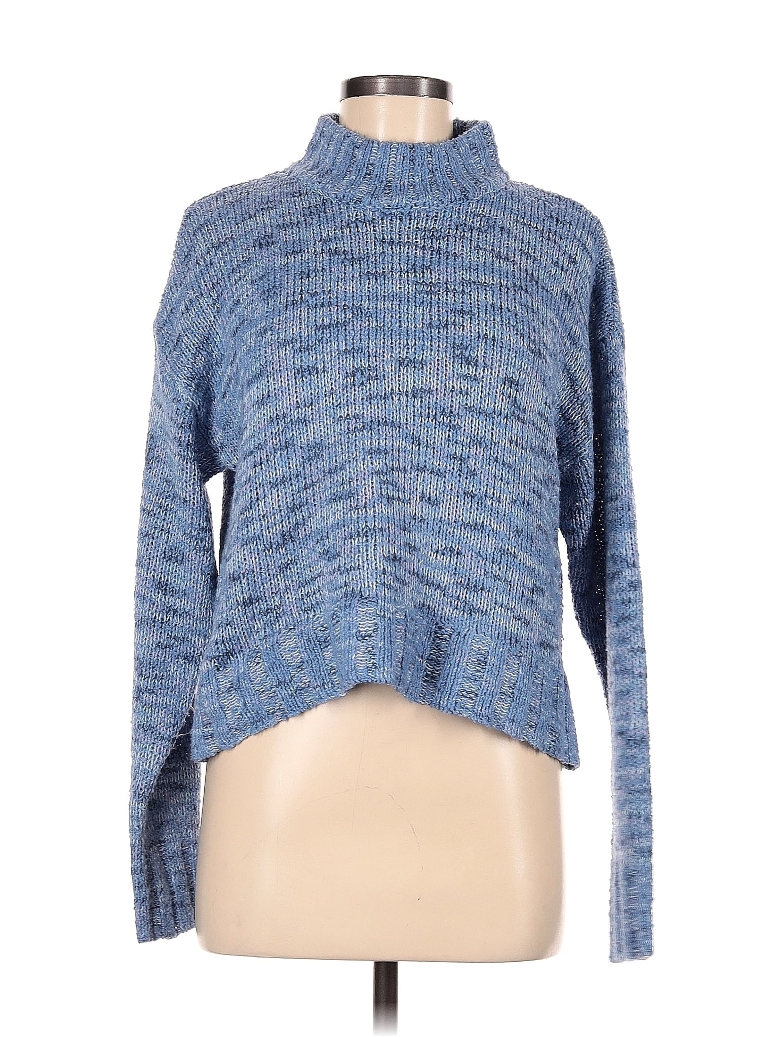 Sonoma Goods for Life Marled Blue Pullover Sweater Size M - 56% off ...