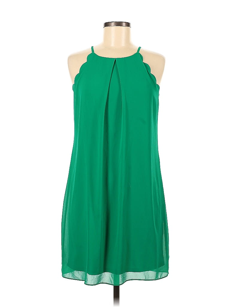 In San Francisco 100 Polyester Solid Green Cocktail Dress Size M 59 Off Thredup
