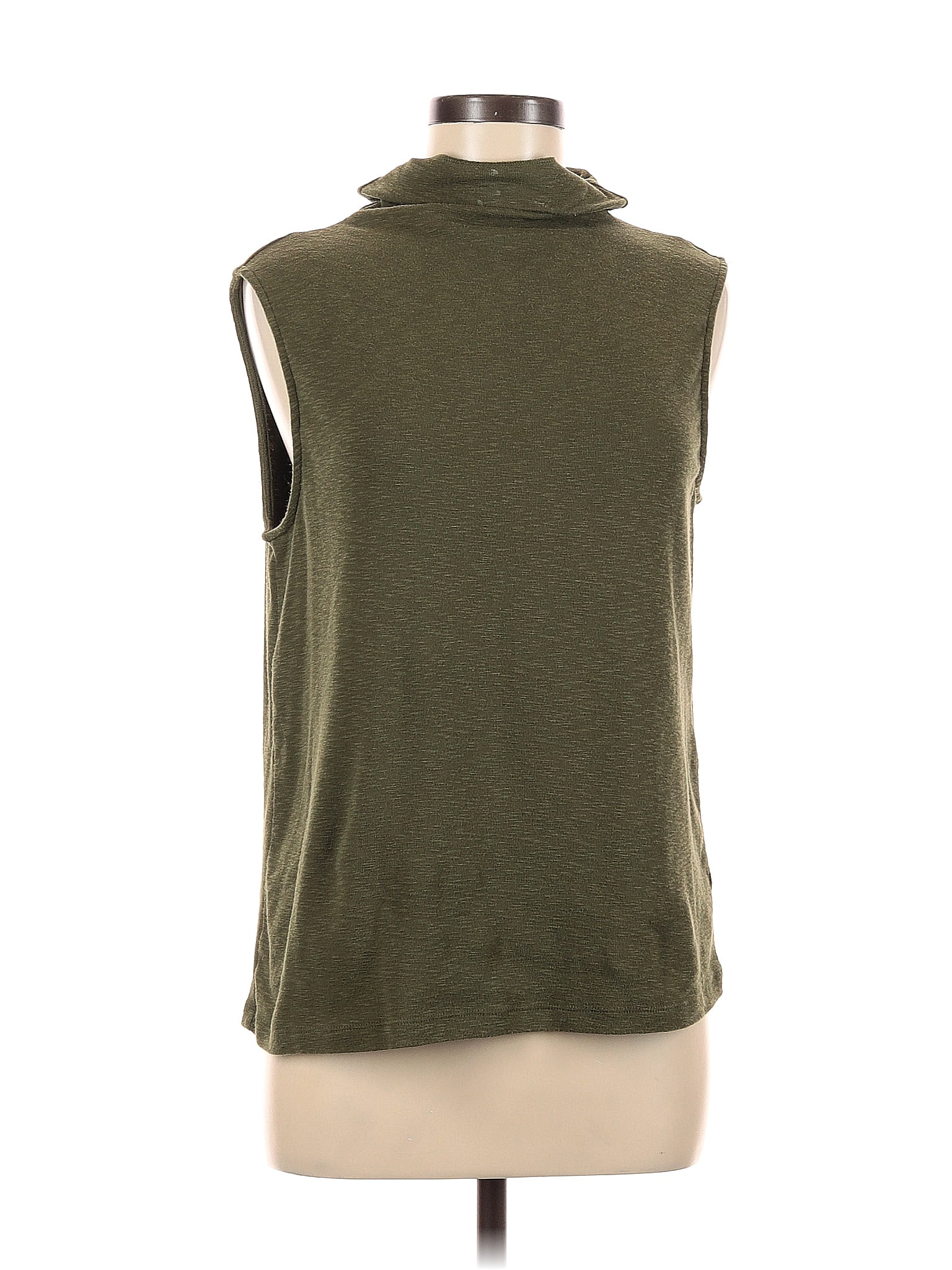 Marled Essentials Green Sleeveless Top Size L - 38% off | ThredUp