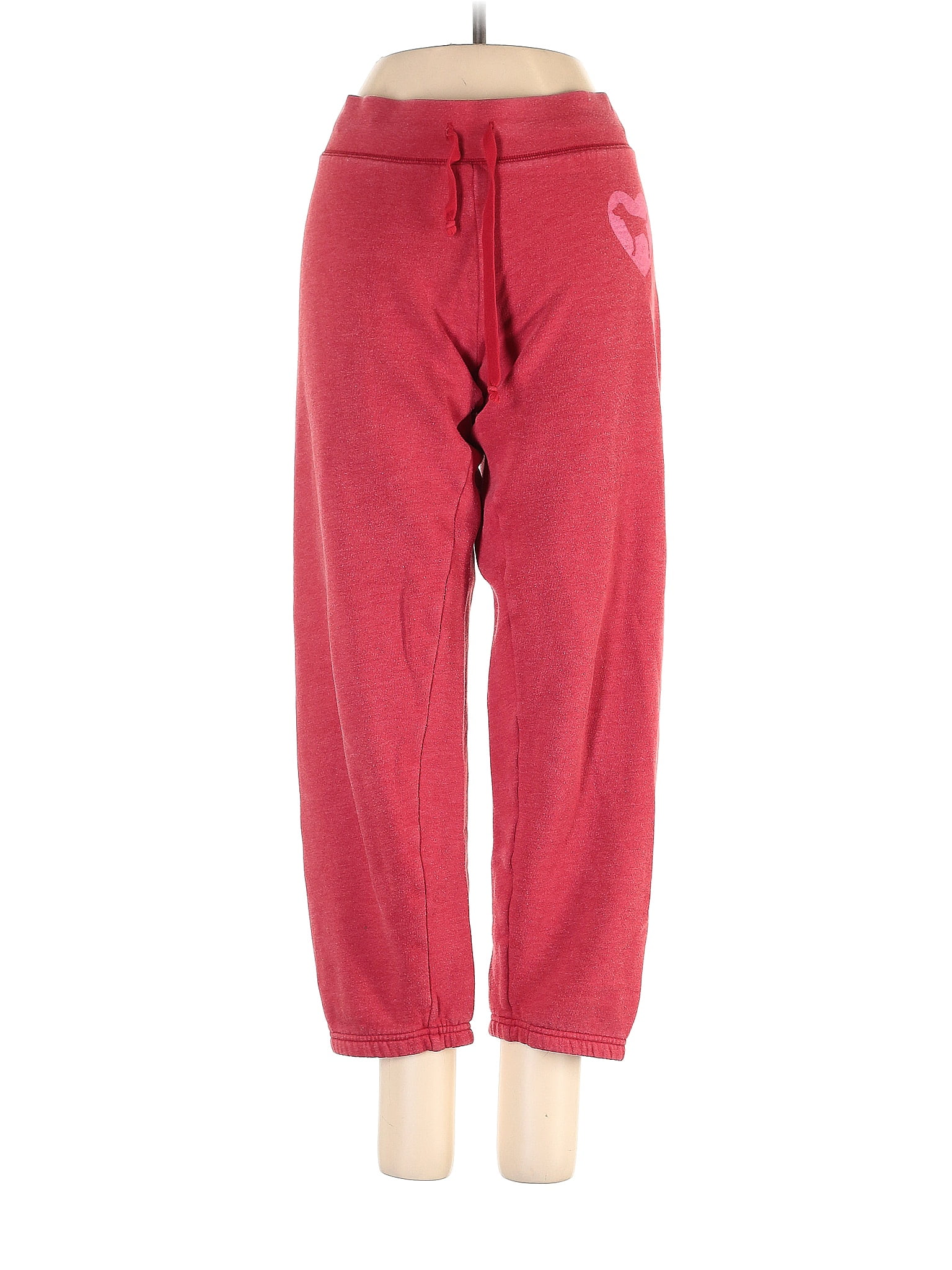 Victoria's Secret Pink Red Sweatpants Size S - 52% off | ThredUp
