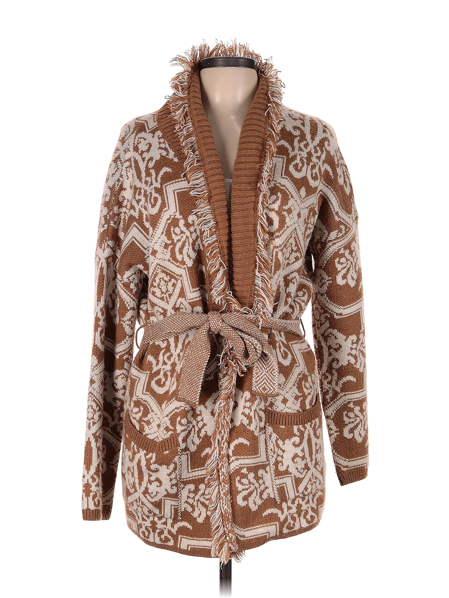 Akemi + Kin Brown Cardigan Size M - 80% off | ThredUp