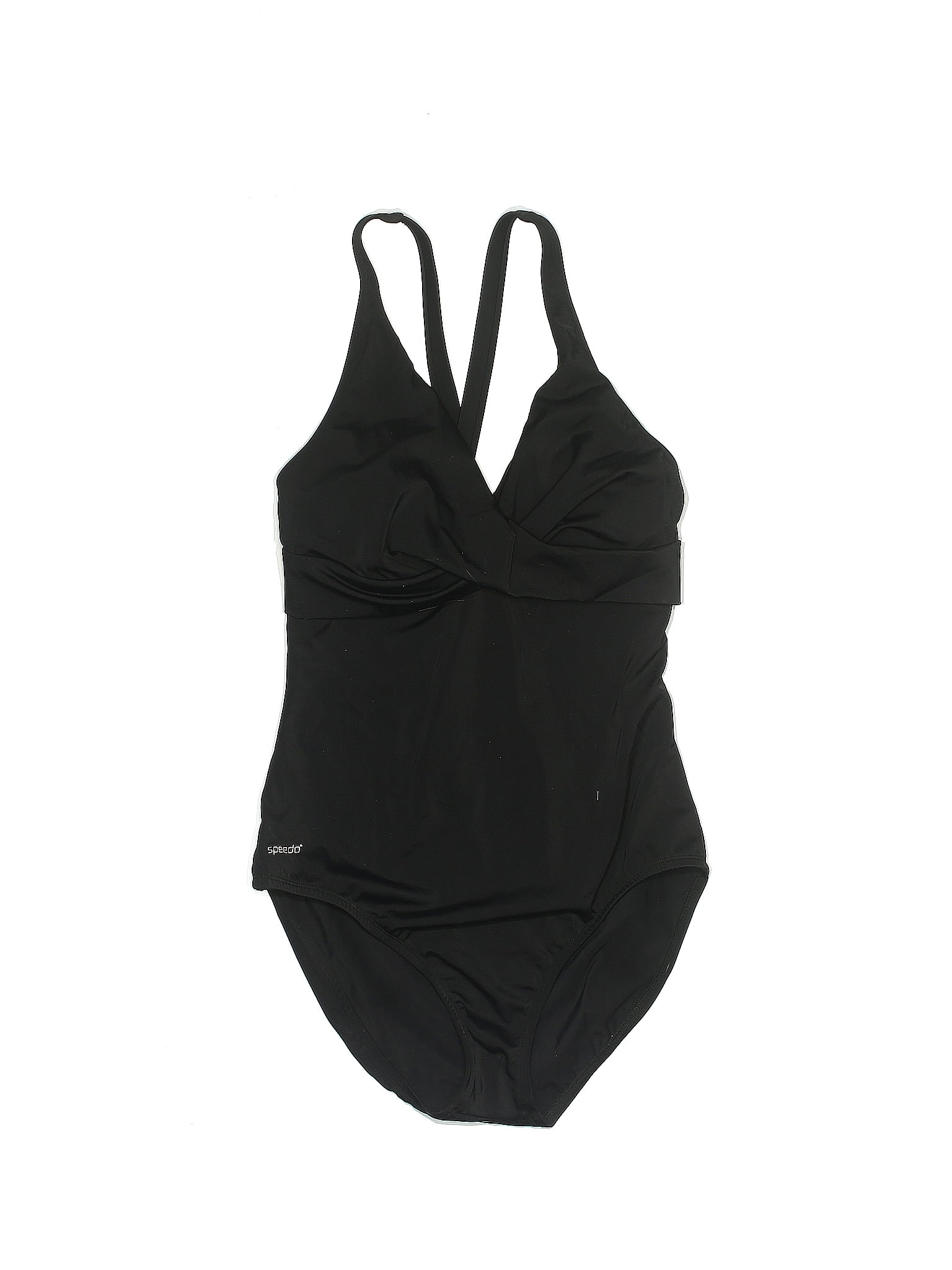 Speedo Jacquard Solid Tortoise Grid Hearts Stars Graphic Black One