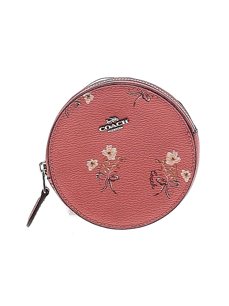 Coach Red Leather Coin Purse One Size - 66% off | ThredUp