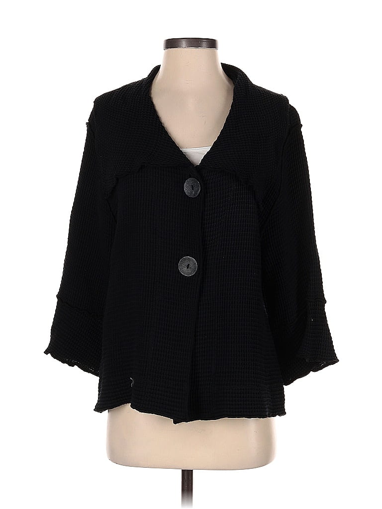 Focus 100% Cotton Black Jacket Size S - 53% off | ThredUp