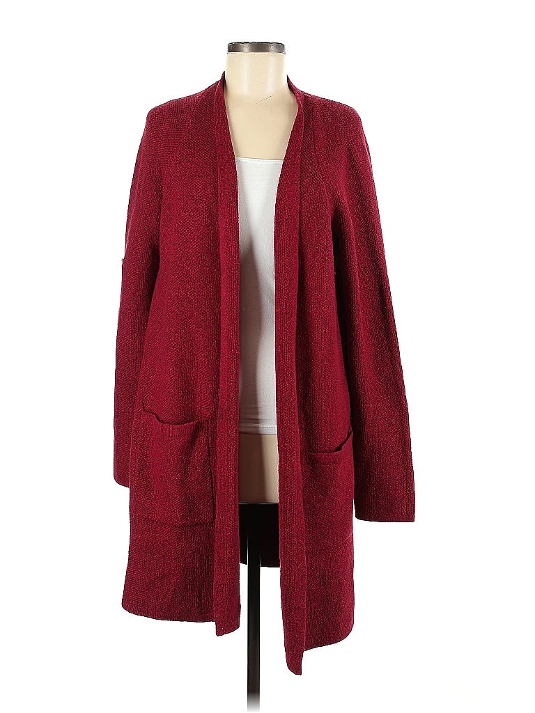 J.Jill Red Cardigan Size M (Tall) - 71% off | ThredUp