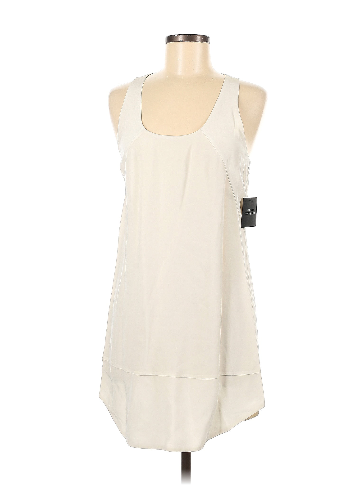 Robert Rodriguez 100% Silk Ivory Sleeveless Silk Top Size 6 - 80% off ...