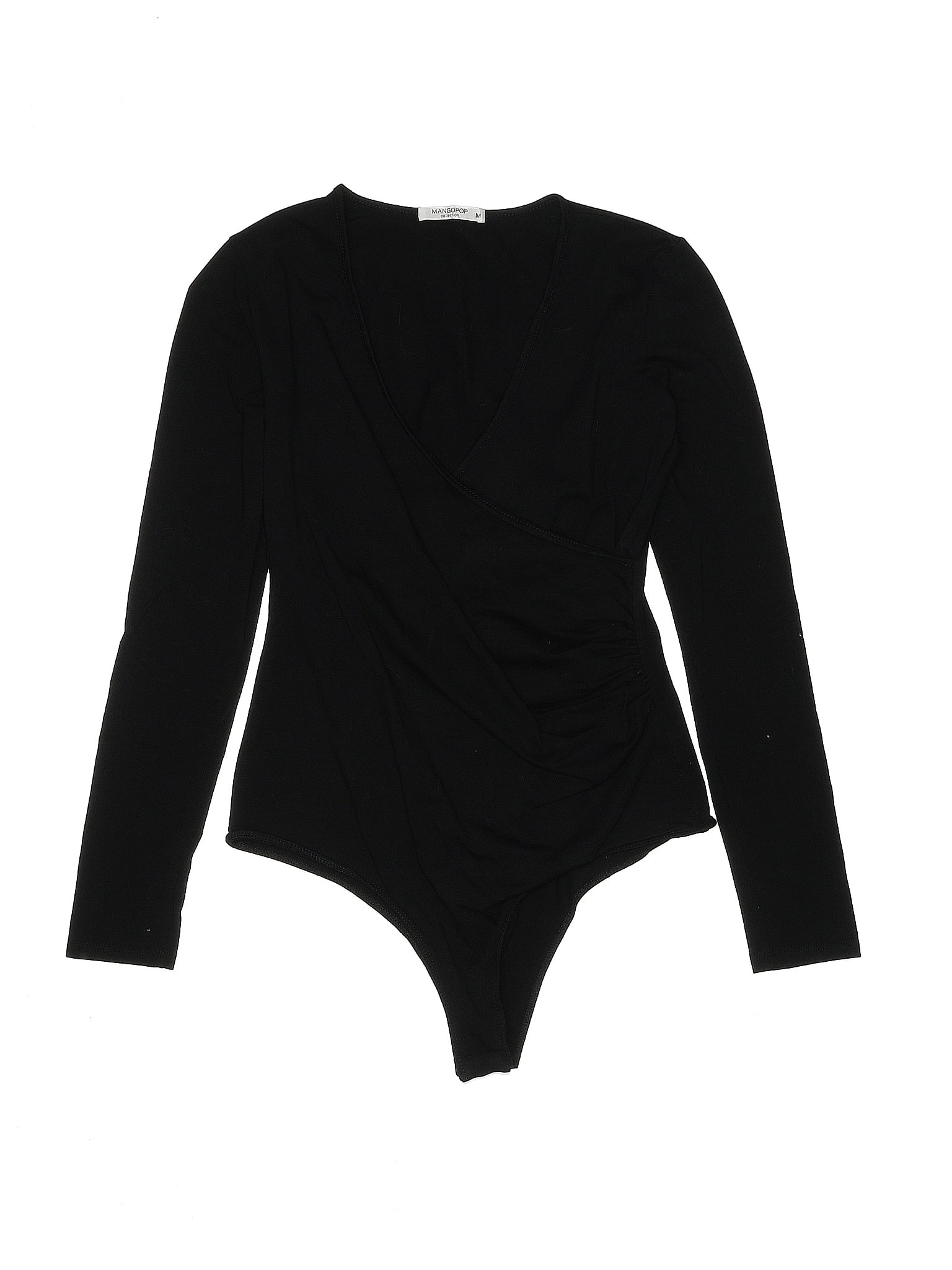 MANGOPOP Collection Black Bodysuit Size M - 46% off | ThredUp