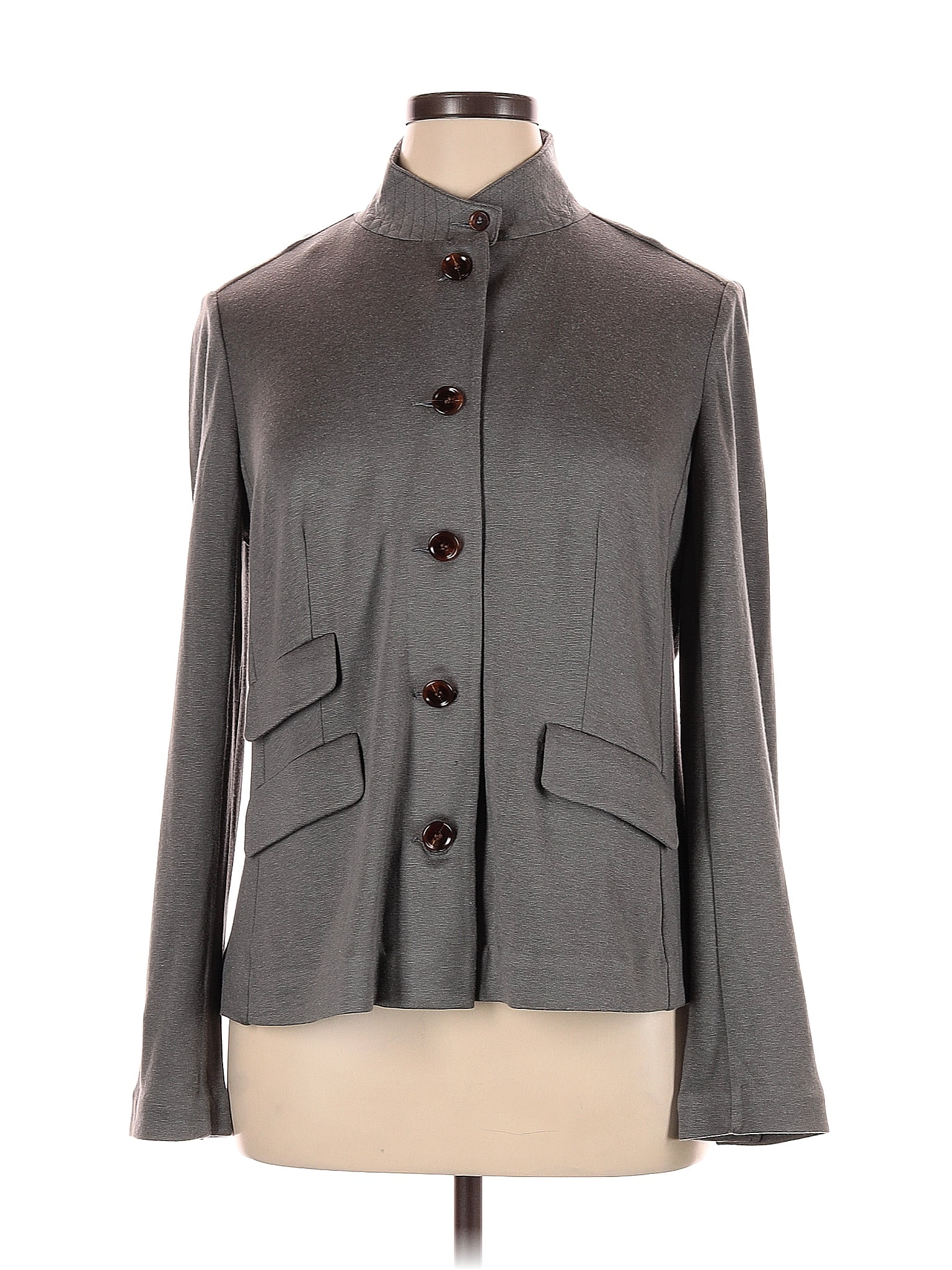 Sundance 100 Spandex Gray Blazer Size Xl 79 Off Thredup