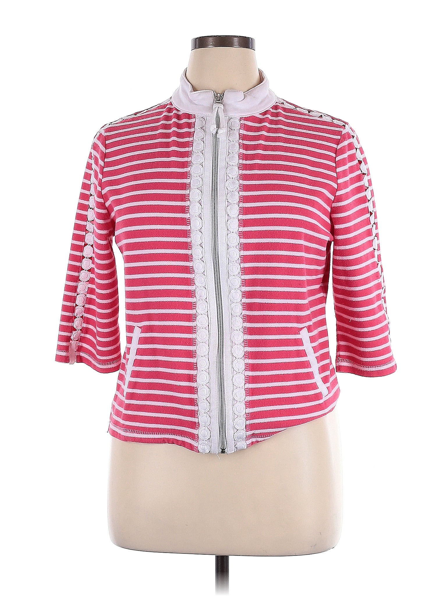 Onque Casuals Pink Jacket Size XL (Petite) - 50% off | ThredUp