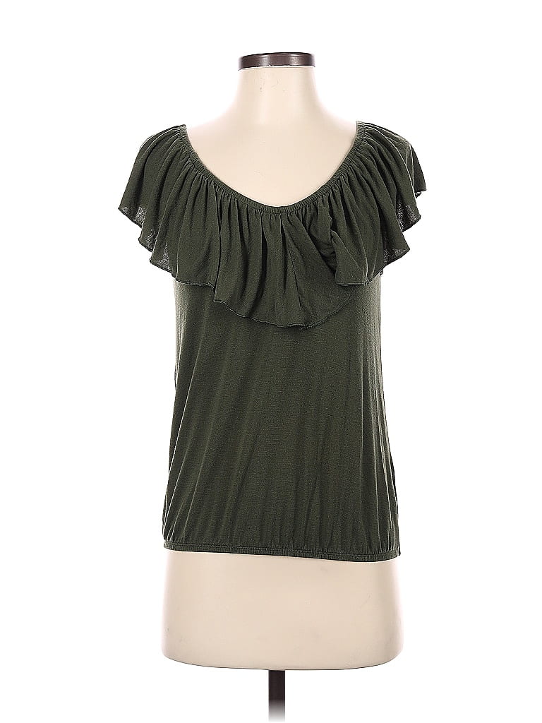 Express Green Short Sleeve Top Size S - 68% off | ThredUp