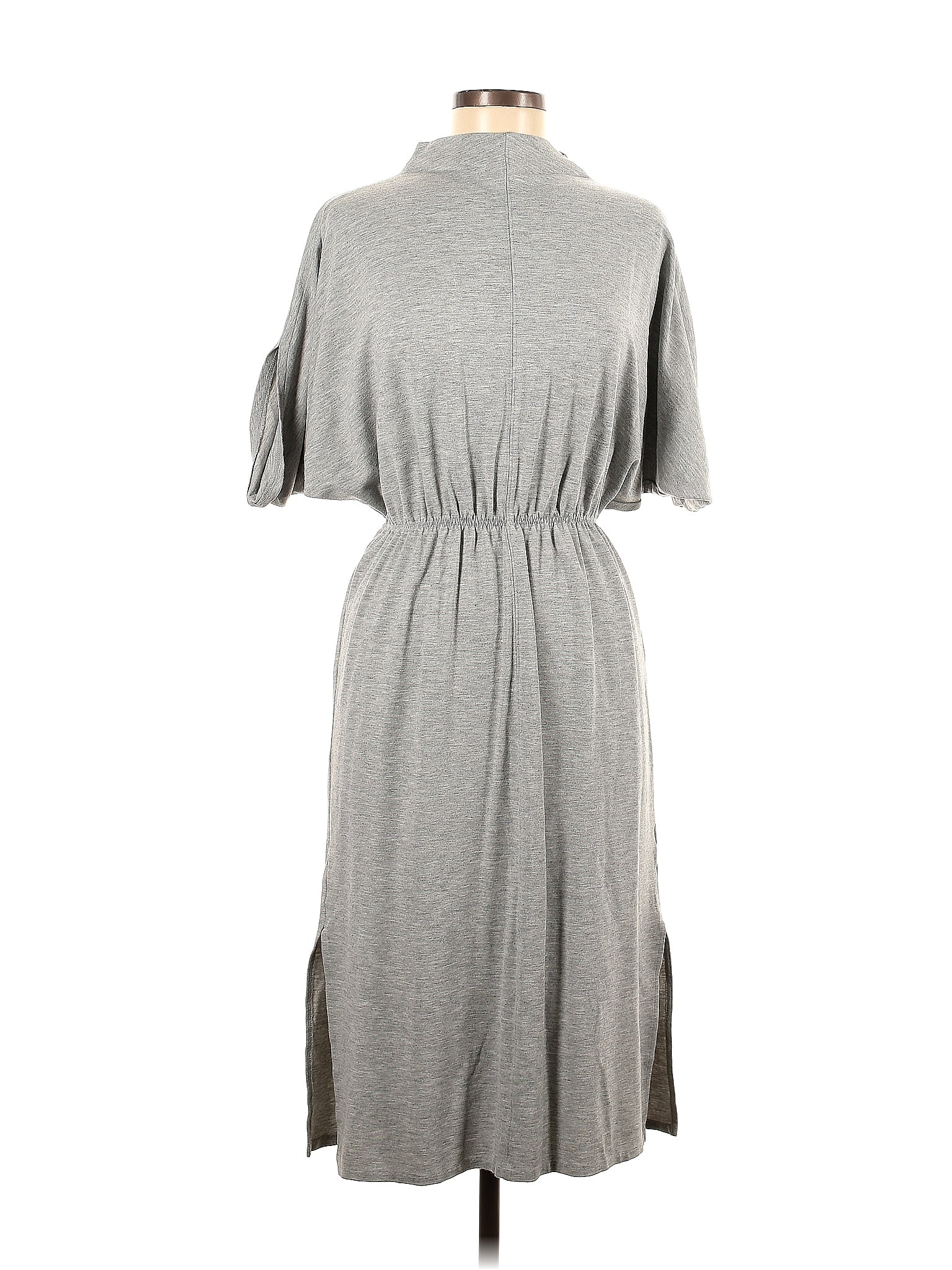 prologue Solid Gray Casual Dress Size S - 44% off | ThredUp