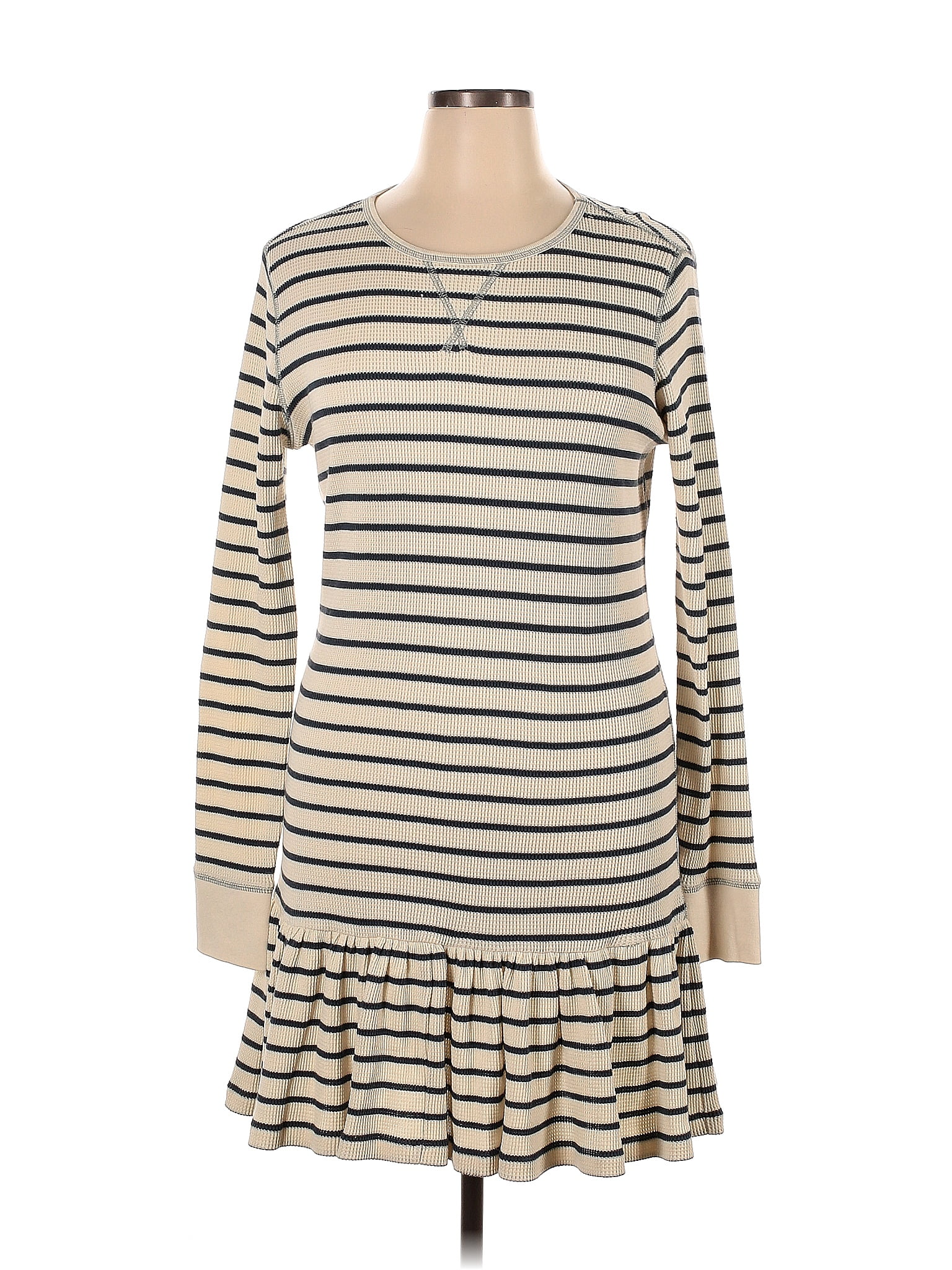 Polo By Ralph Lauren Stripes Ivory Casual Dress Size Xl 71 Off Thredup
