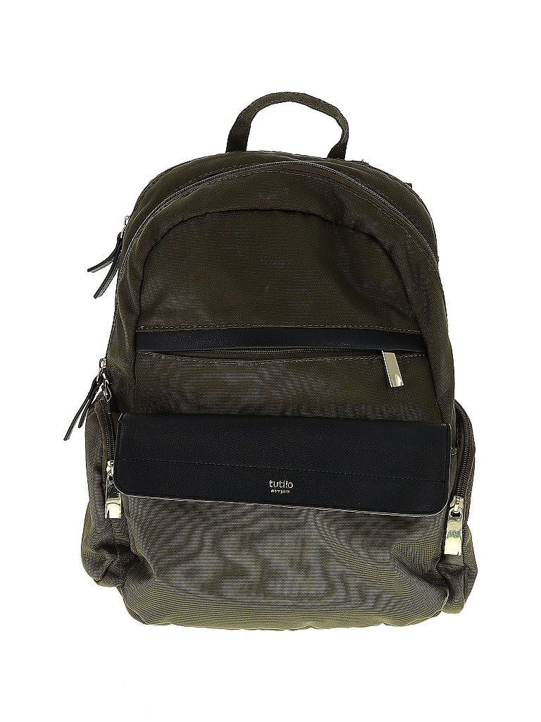 Tutilo 100% Polyester Green Backpack One Size - 70% off | ThredUp