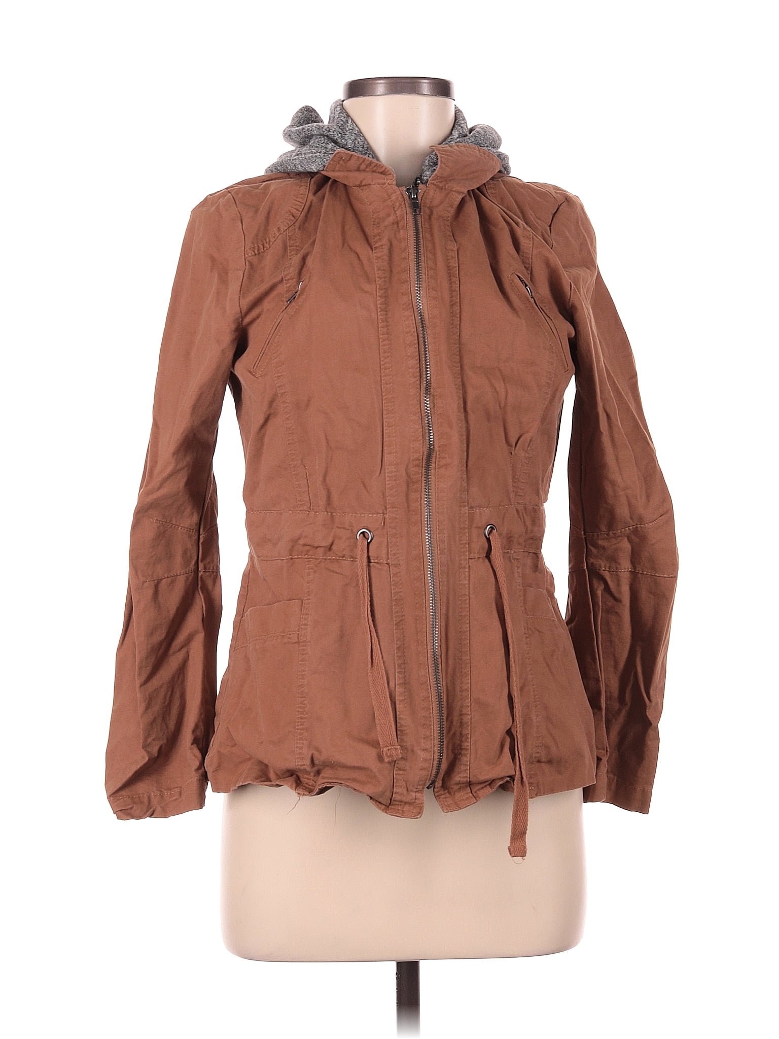 Love Tree 100% Cotton Brown Jacket Size M - 56% off | ThredUp
