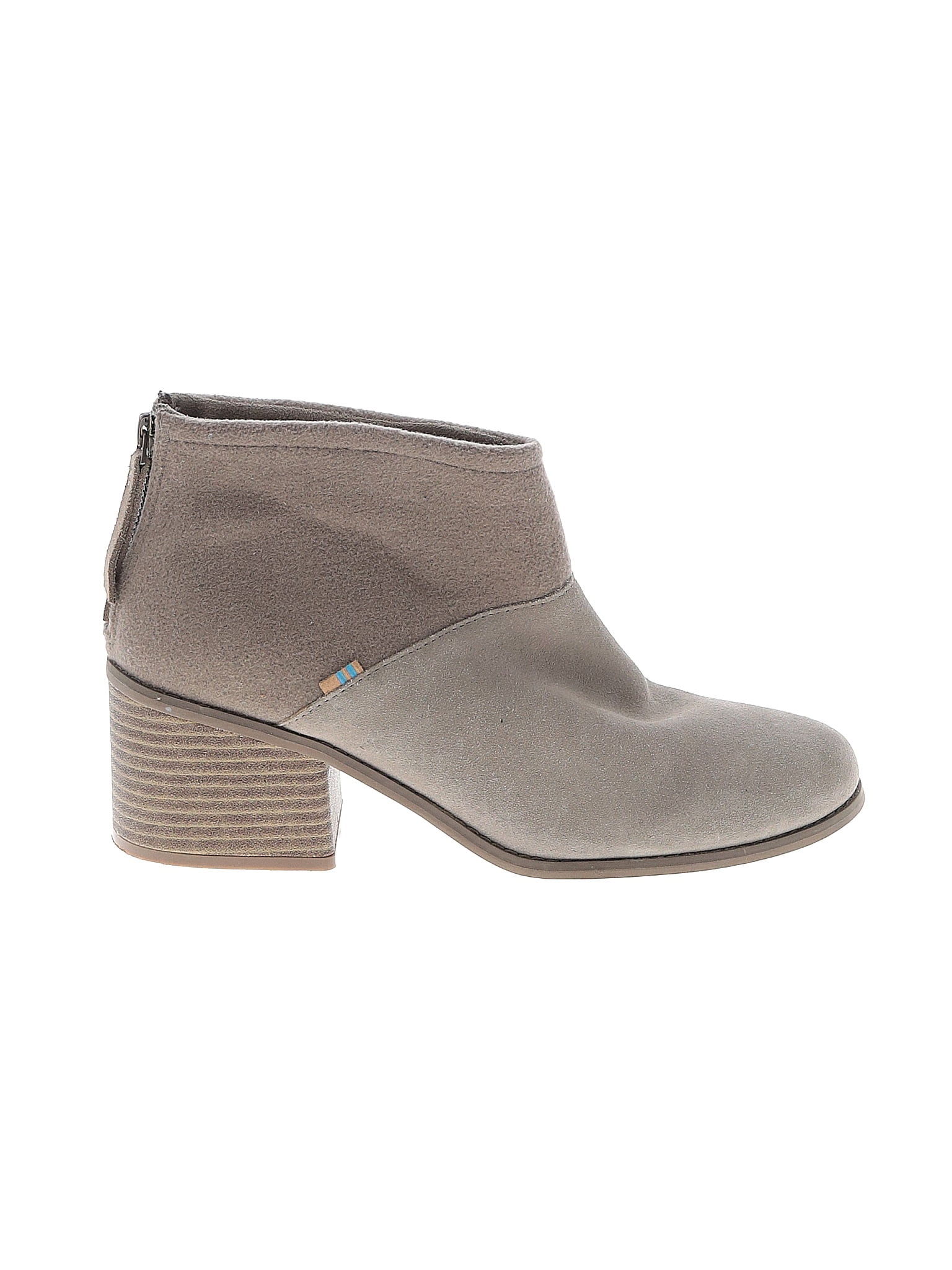 TOMS for Target Gray Ankle Boots Size 10 - 19% off | ThredUp