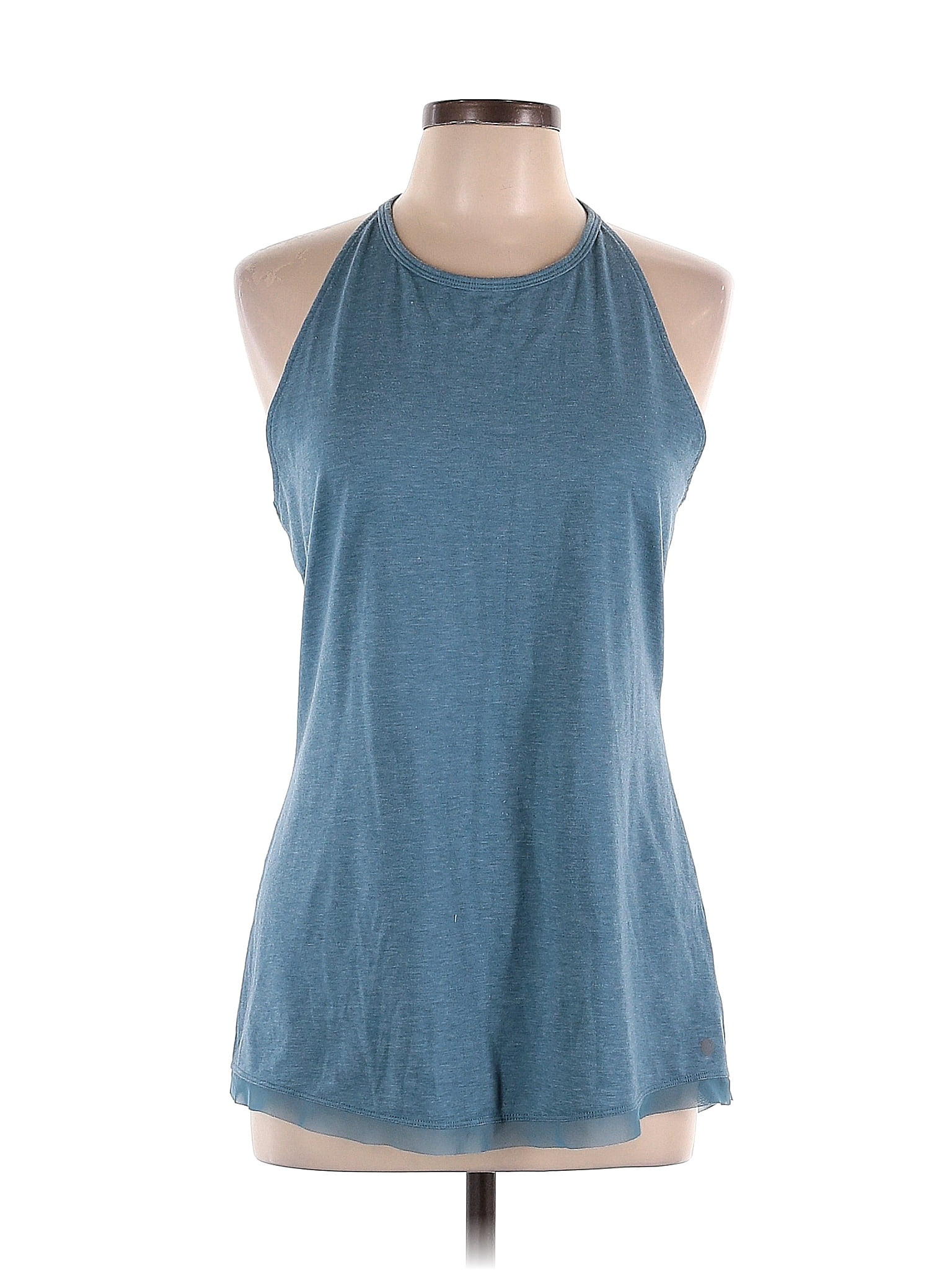 Apana Blue Active Tank Size L - 68% off | ThredUp