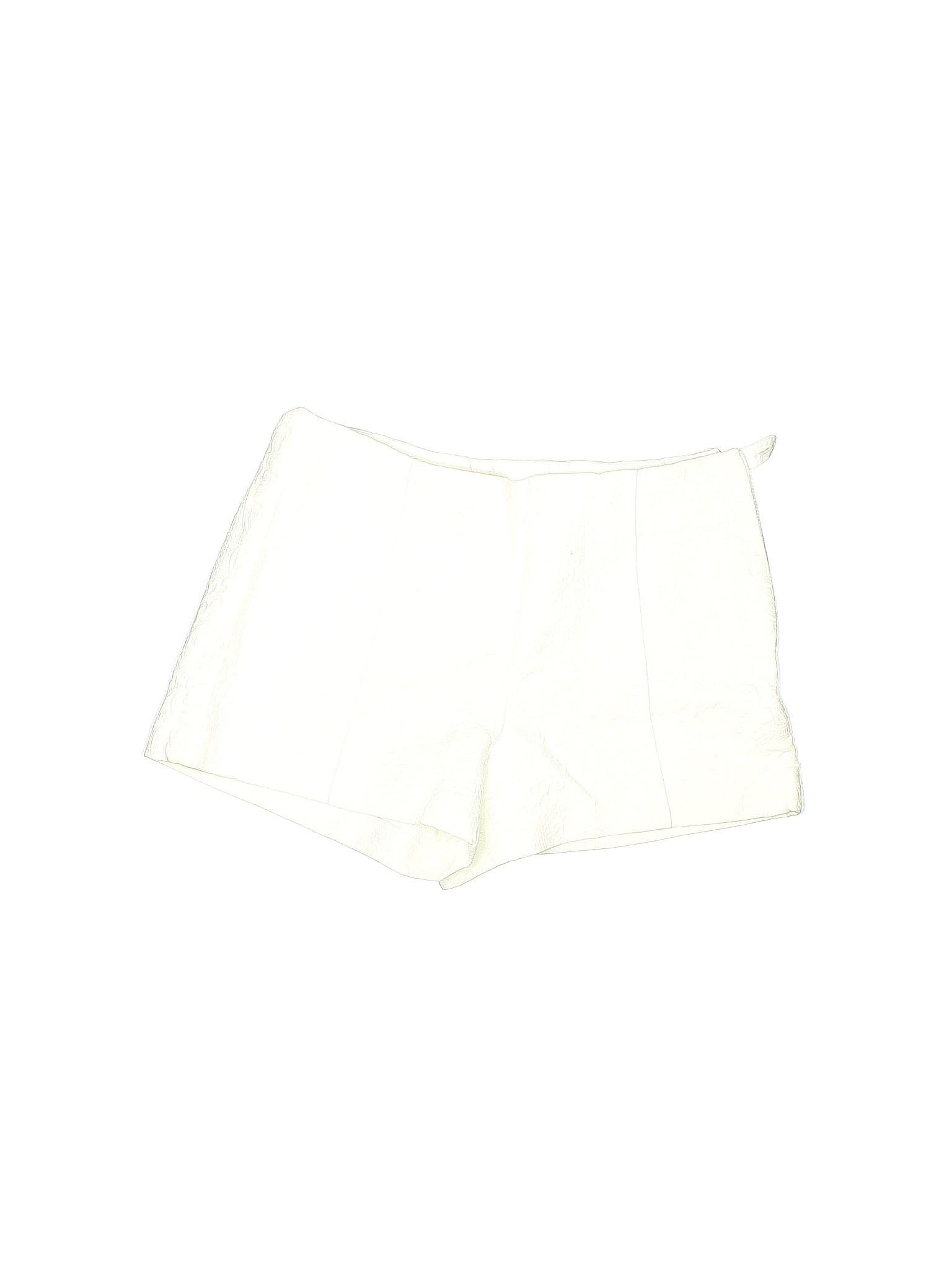 Lilly Pulitzer 100 Cotton Solid Ivory Shorts Size 4 68 Off Thredup
