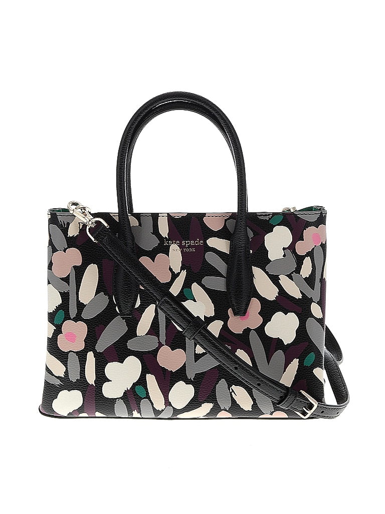 Kate Spade New York 100% Leather Floral Motif Floral Hearts Graphic ...