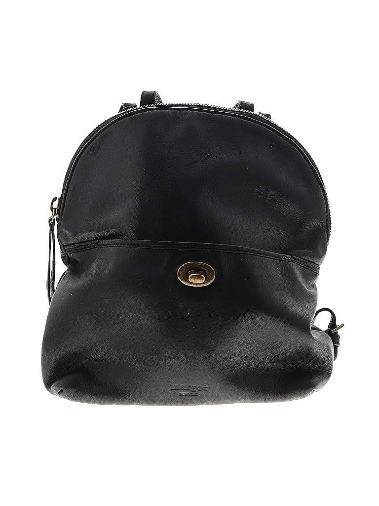 Margot 100% Leather Black Leather Backpack One Size - 68% off | ThredUp