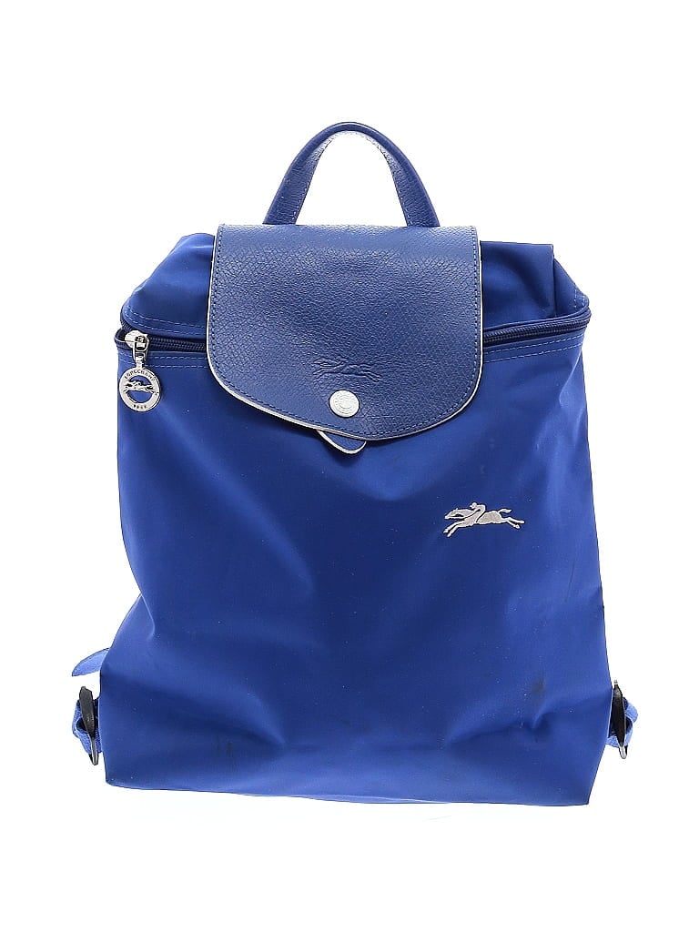 Longchamp Blue Backpack One Size - 65% off | ThredUp