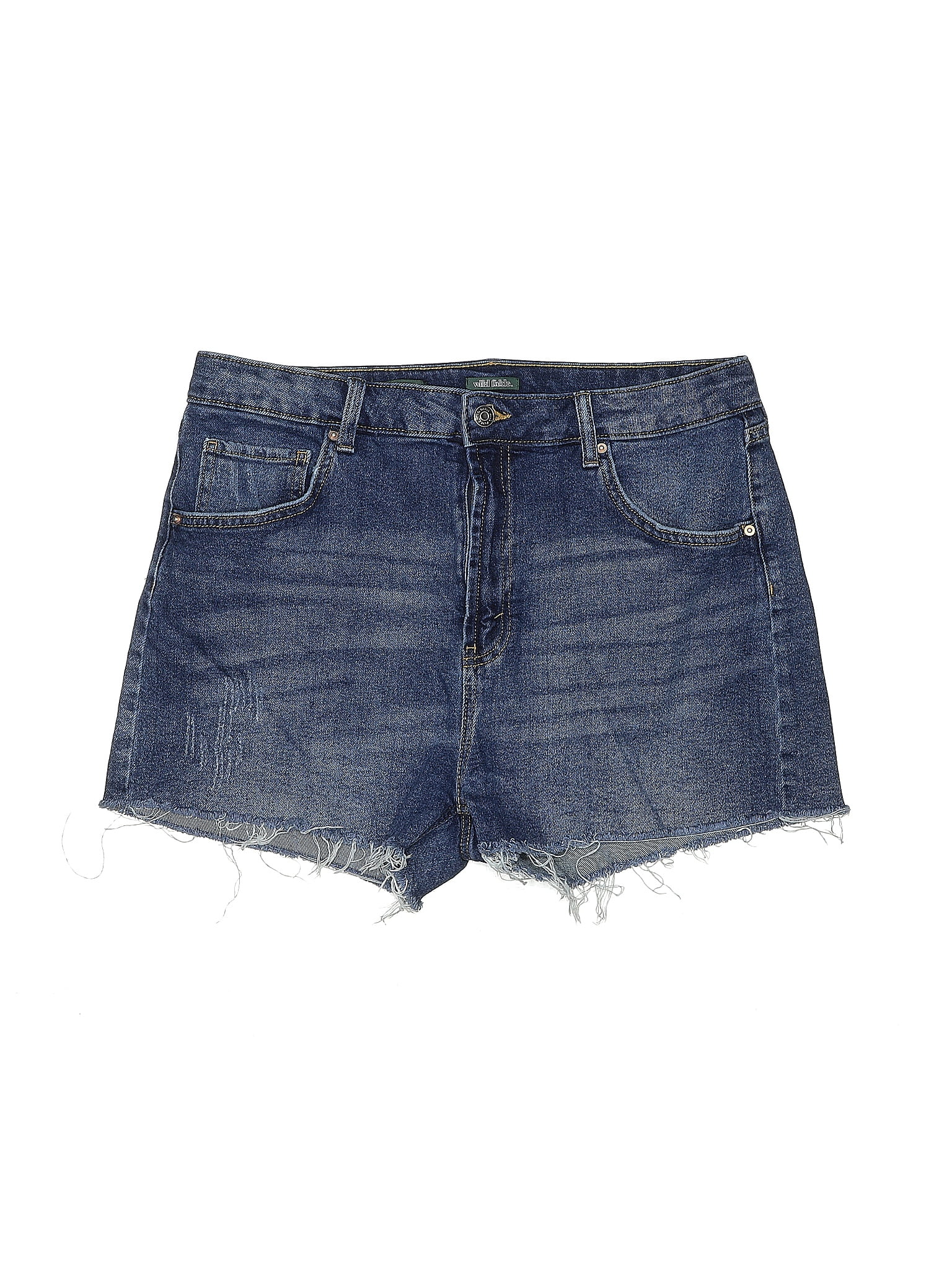 Wild Fable Blue Denim Shorts Size 16 - 45% off | ThredUp