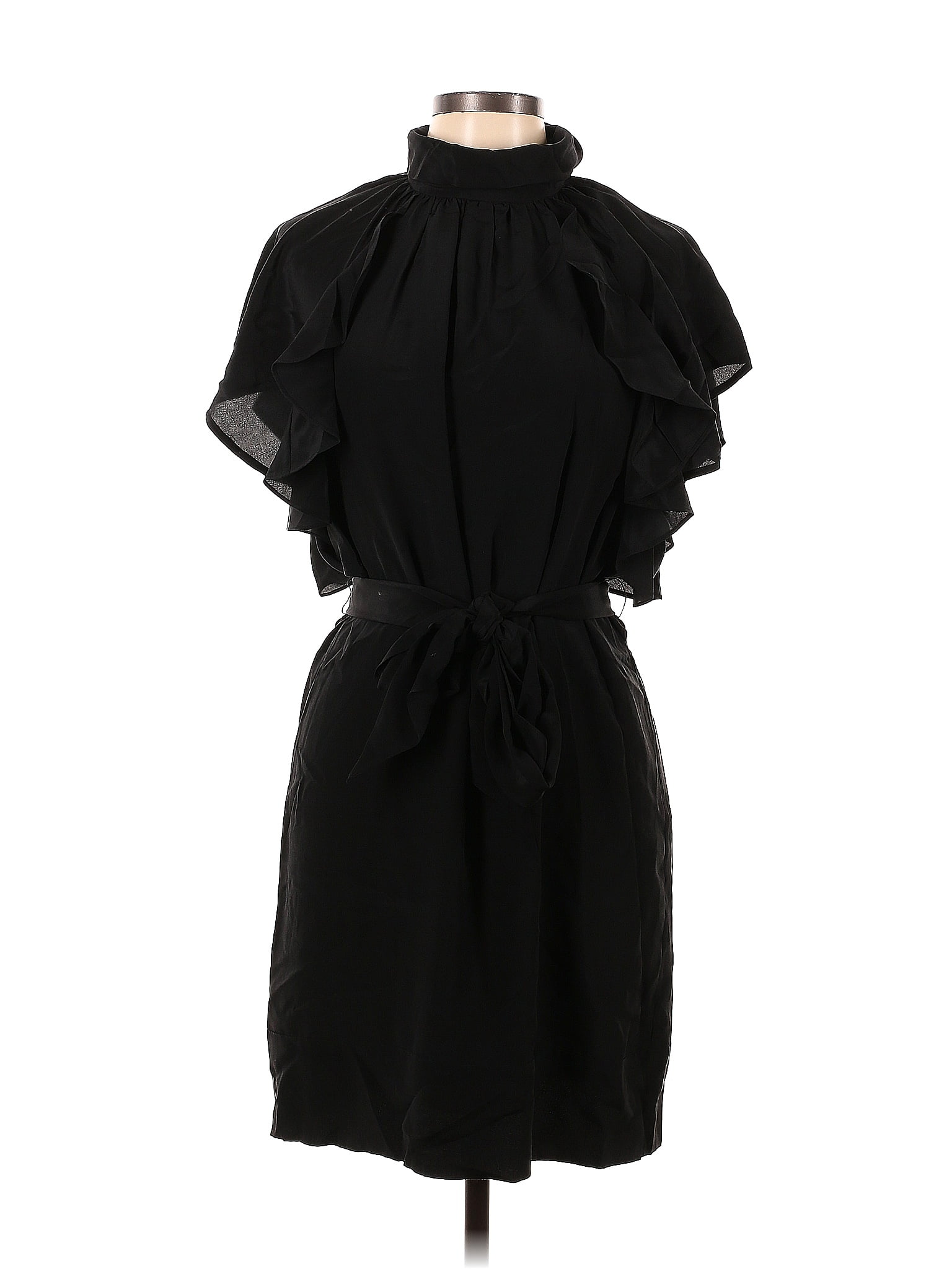 French Connection 100% Silk Black Cocktail Dress Size 10 - 78% off ...