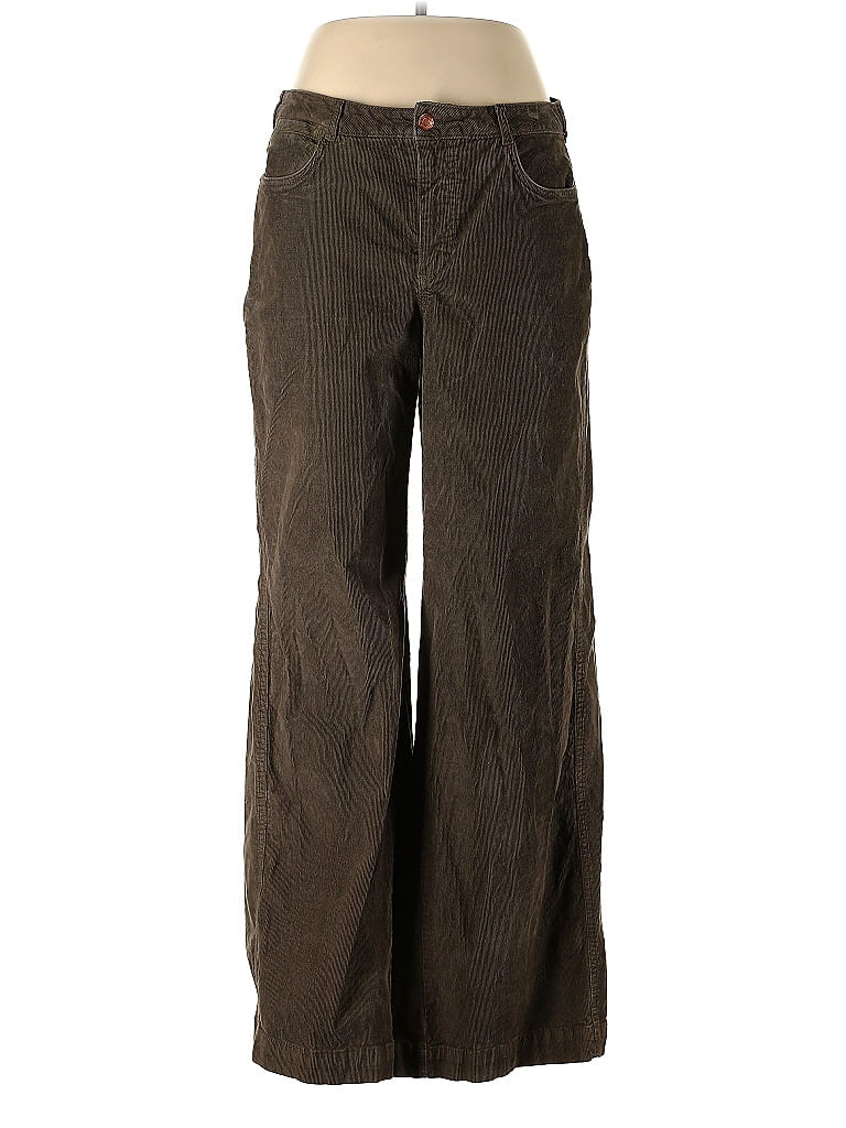 Pilcro Jacquard Tortoise Tweed Chevron-herringbone Brocade Brown Cords ...