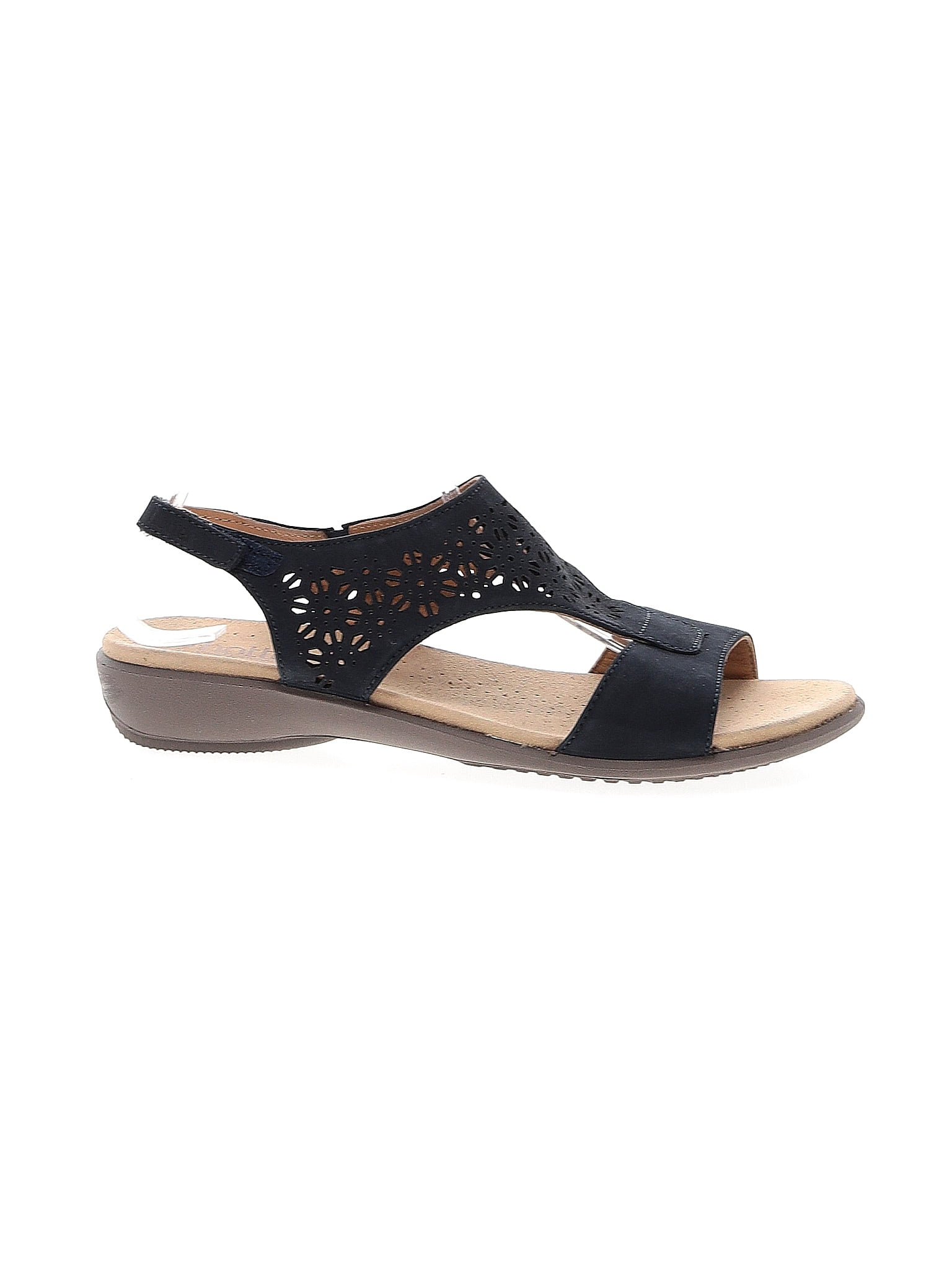 Hotter Black Sandals Size 6 1/2 - 71% off | ThredUp