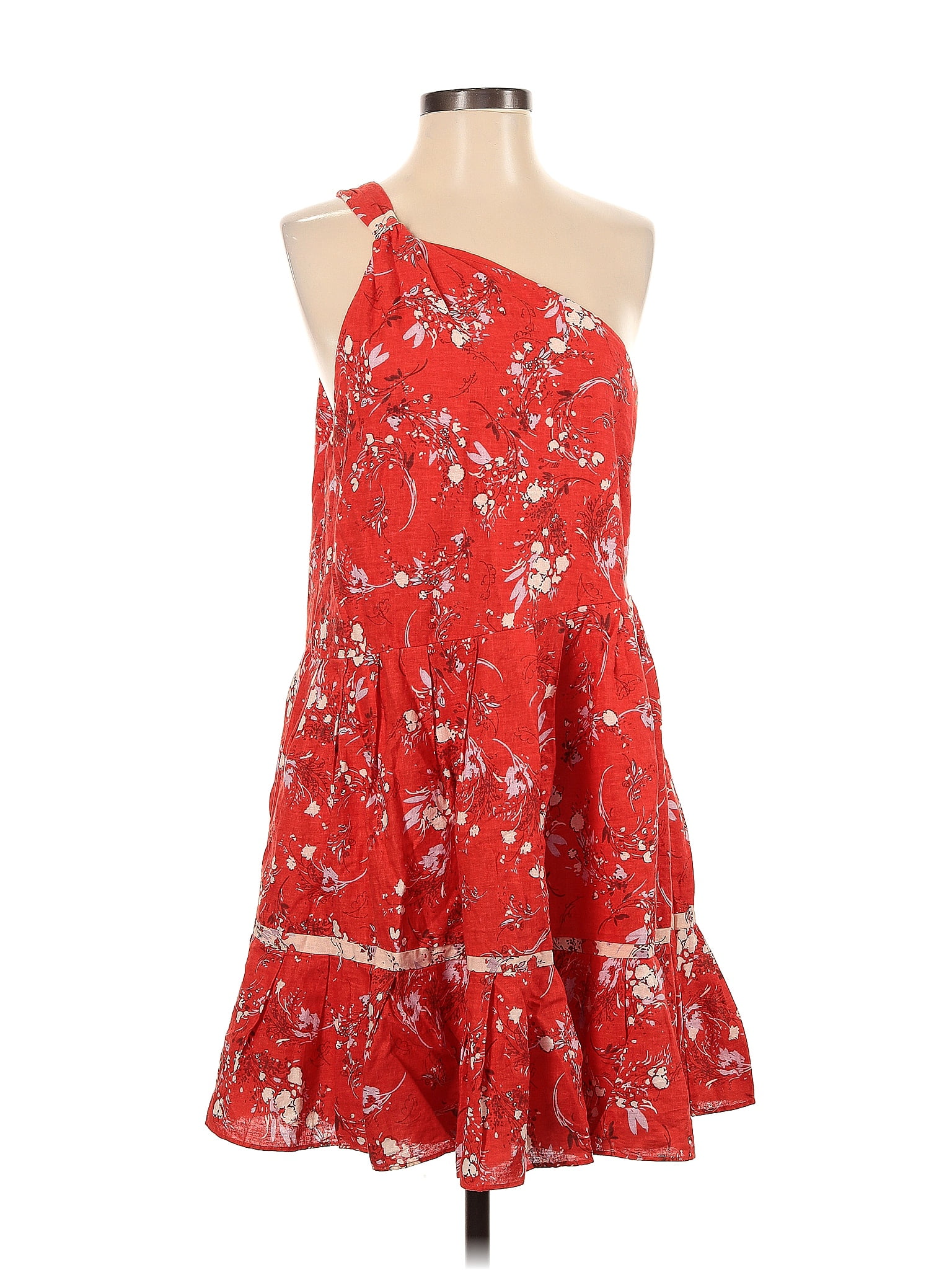 Free People Red Casual Dress Size S - 71% off | ThredUp