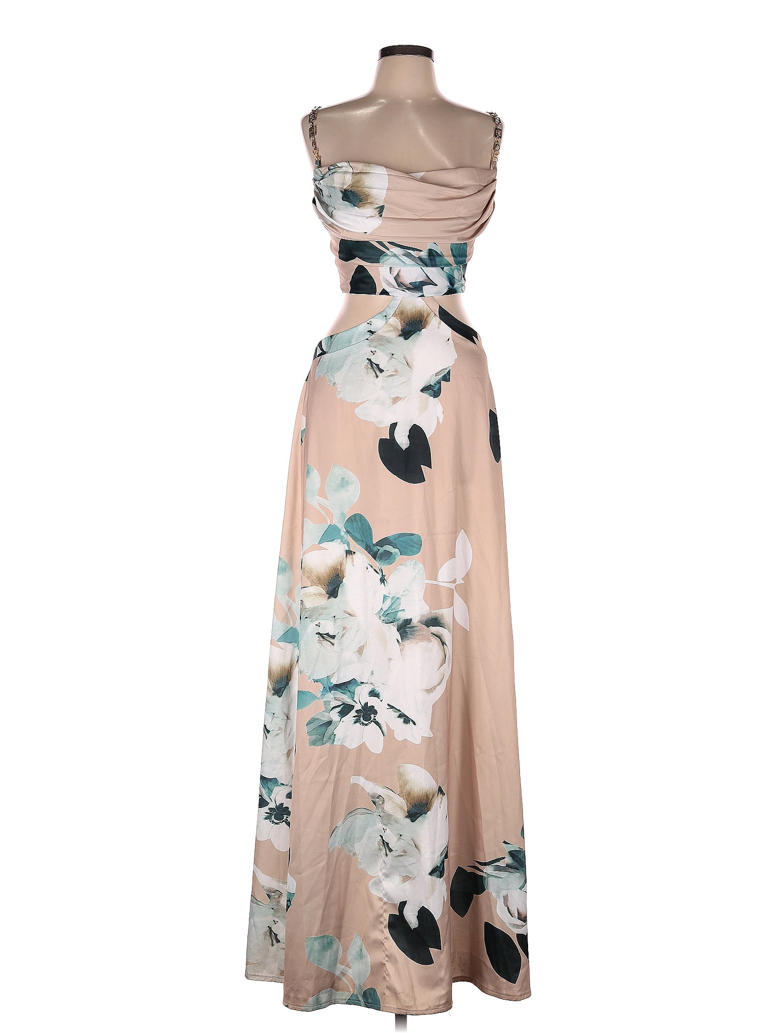 Fashion Nova Tan Cocktail Dress Size M - 31% off | ThredUp