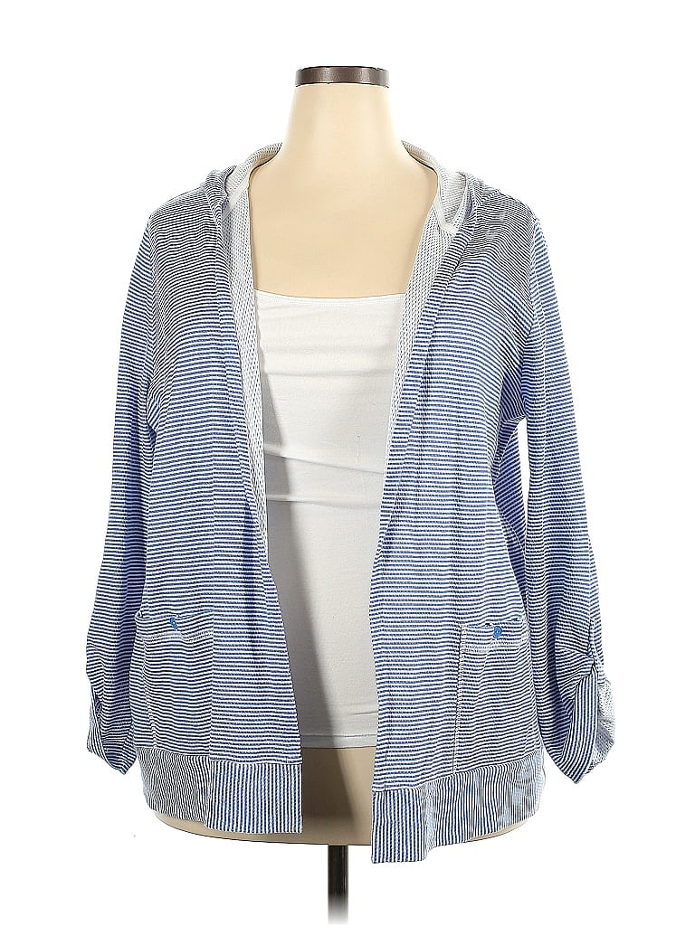 T by Talbots Blue Cardigan Size 2X (Plus) - 74% off | ThredUp