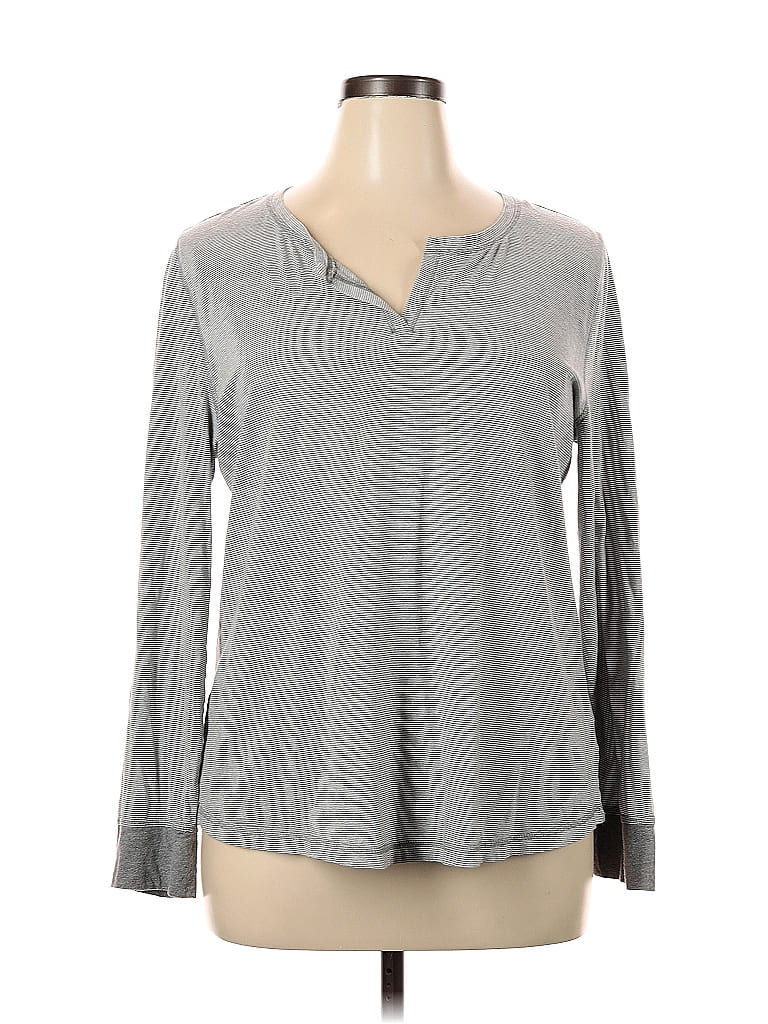 T by Talbots 100% Cotton Gray Long Sleeve Henley Size XL - 73% off ...