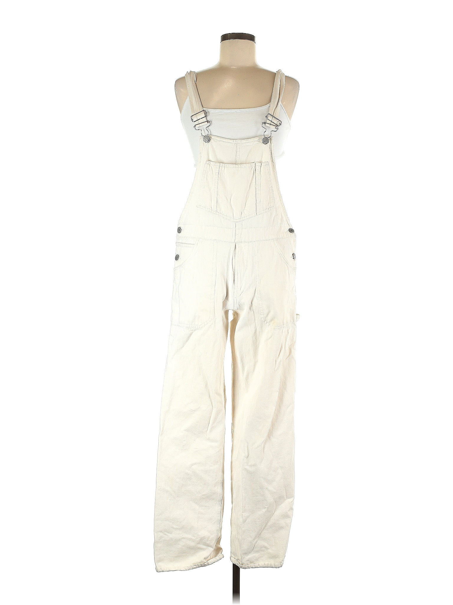 Étoile Isabel Marant 100% Cotton Ivory Overalls Size 38 (FR) - 68% off ...