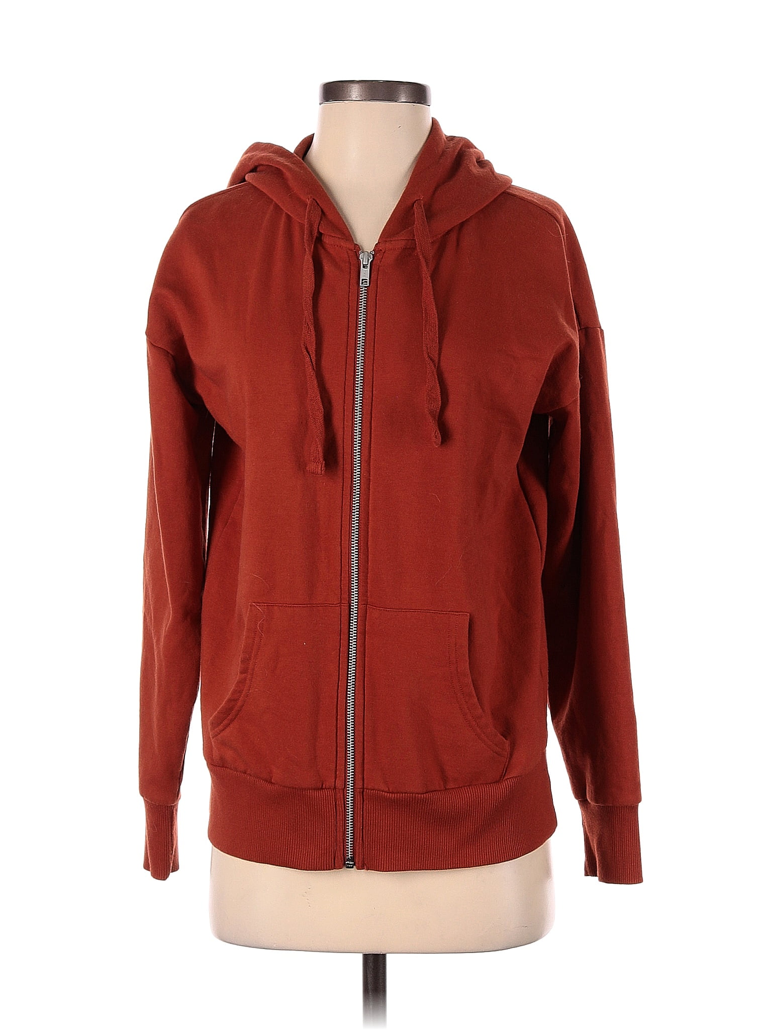 Time and Tru Red Zip Up Hoodie Size S - 36% off | ThredUp