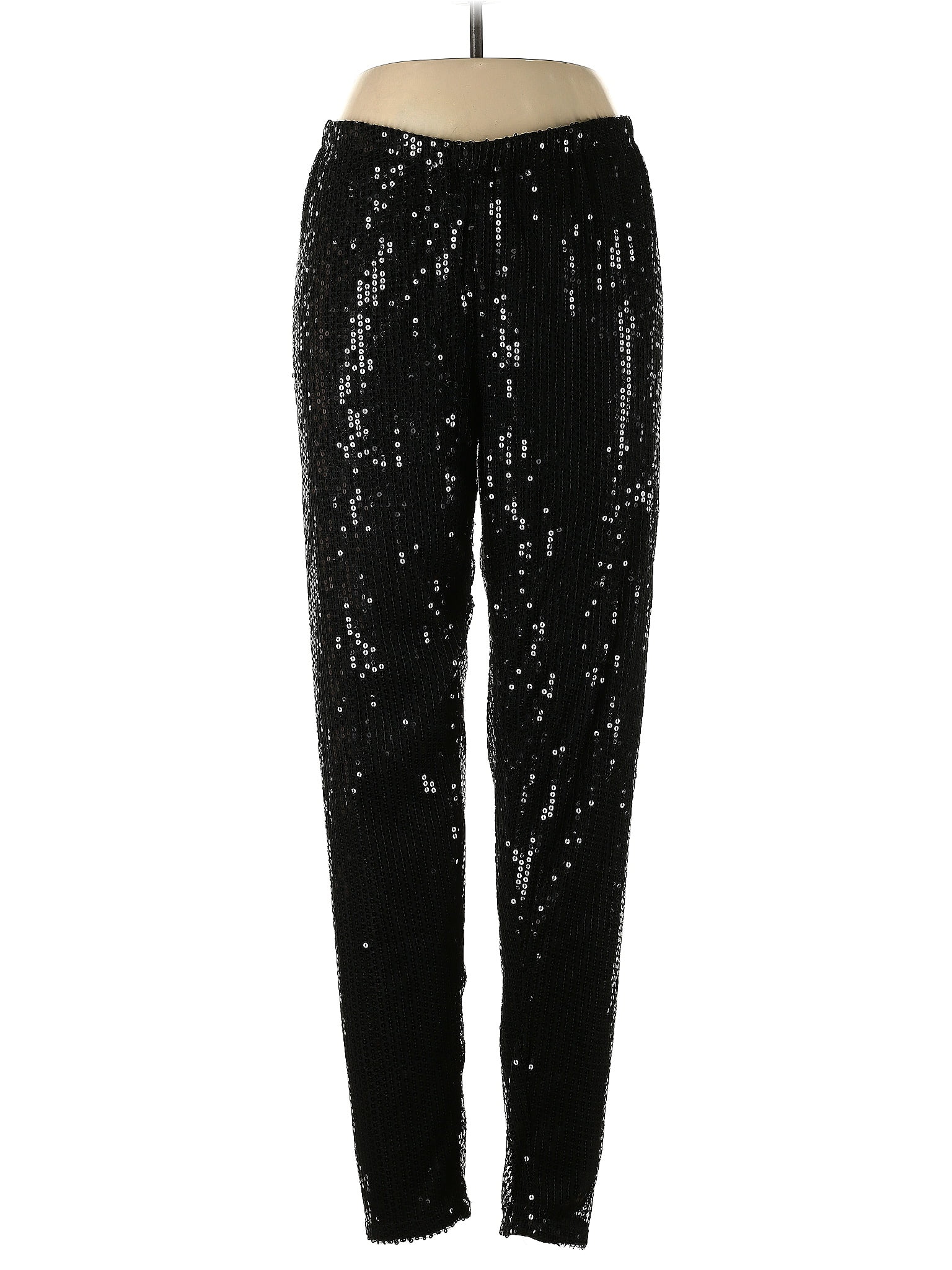 ASHRO 100% Polyester Black Dress Pants Size L - 56% off | ThredUp