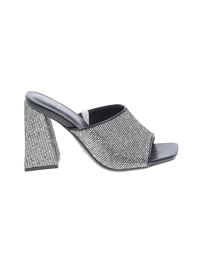 A New Day Marled Silver Sandals Size 6 - 48% off | ThredUp
