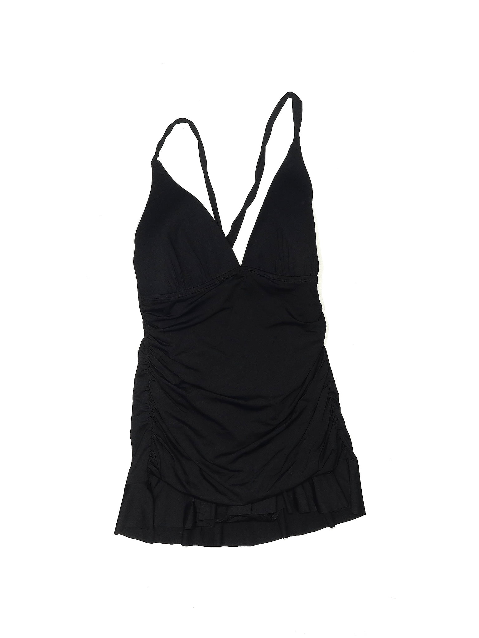 La Blanca Black One Piece Swimsuit Size 12 42 Off Thredup